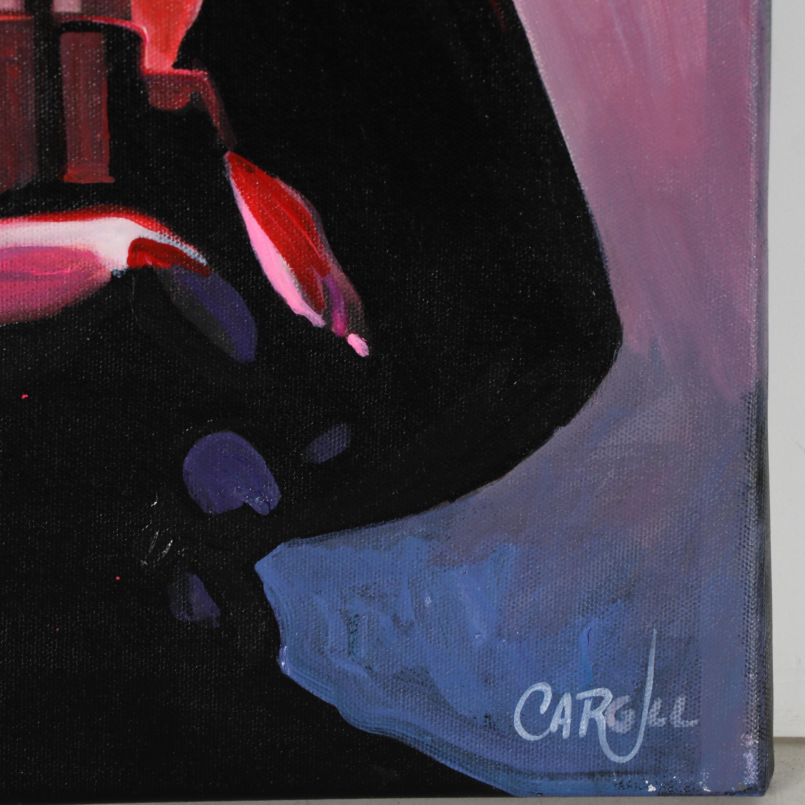 Chris Cargill Mixed Media Painting of Darth Vader, 21st Century | EBTH