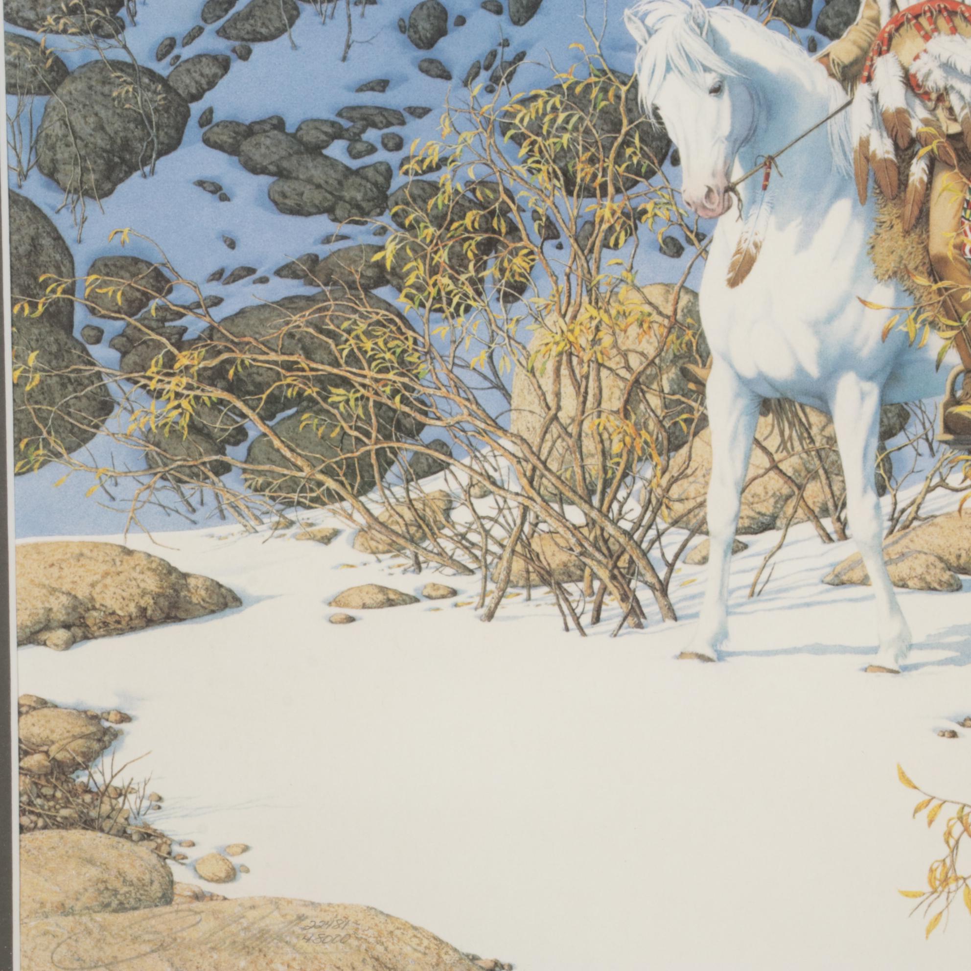 Bev Doolittle Offset Lithograph "Eagle Heart," 1992 | EBTH
