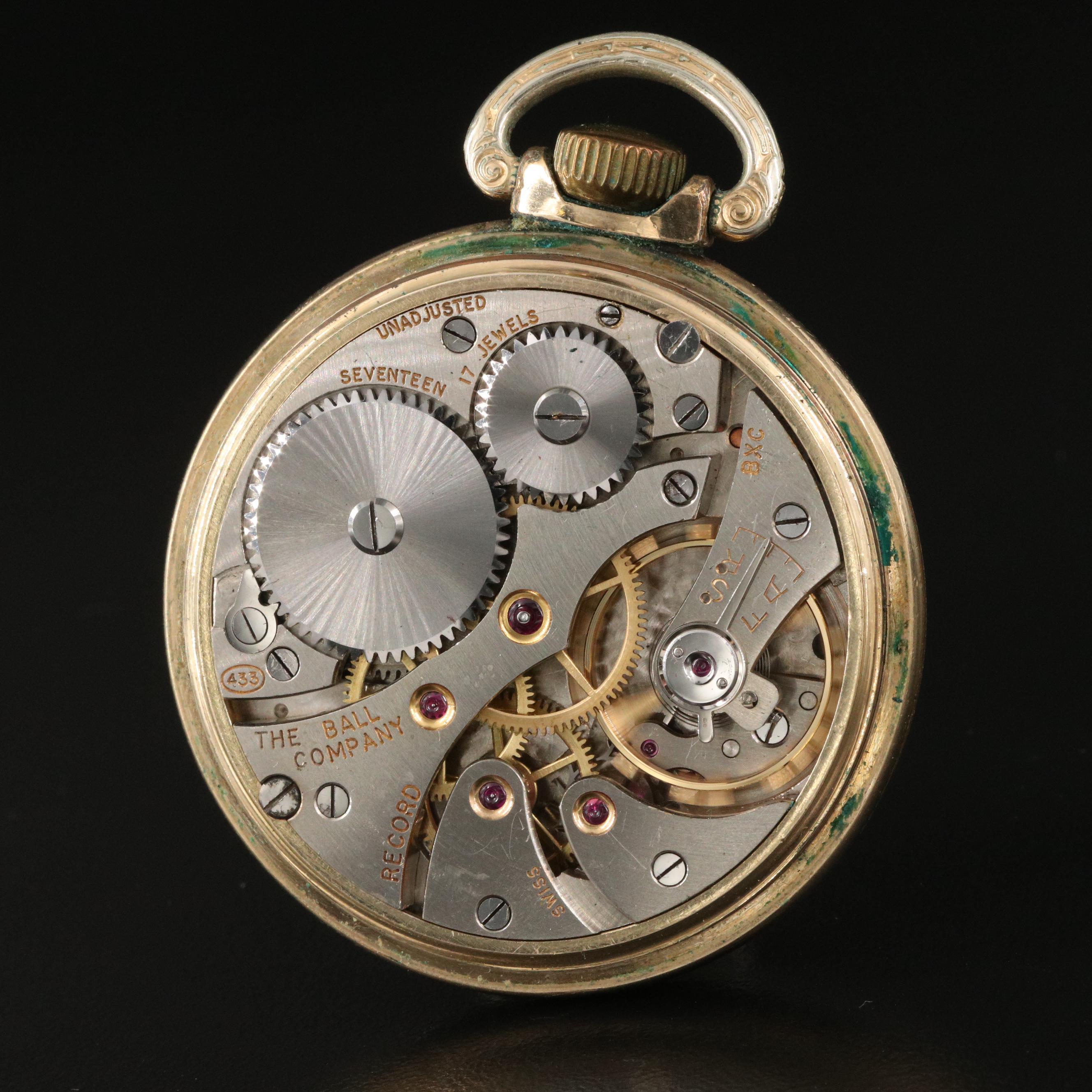 1960 Ball "Swiss Garland" Pocket Watch | EBTH