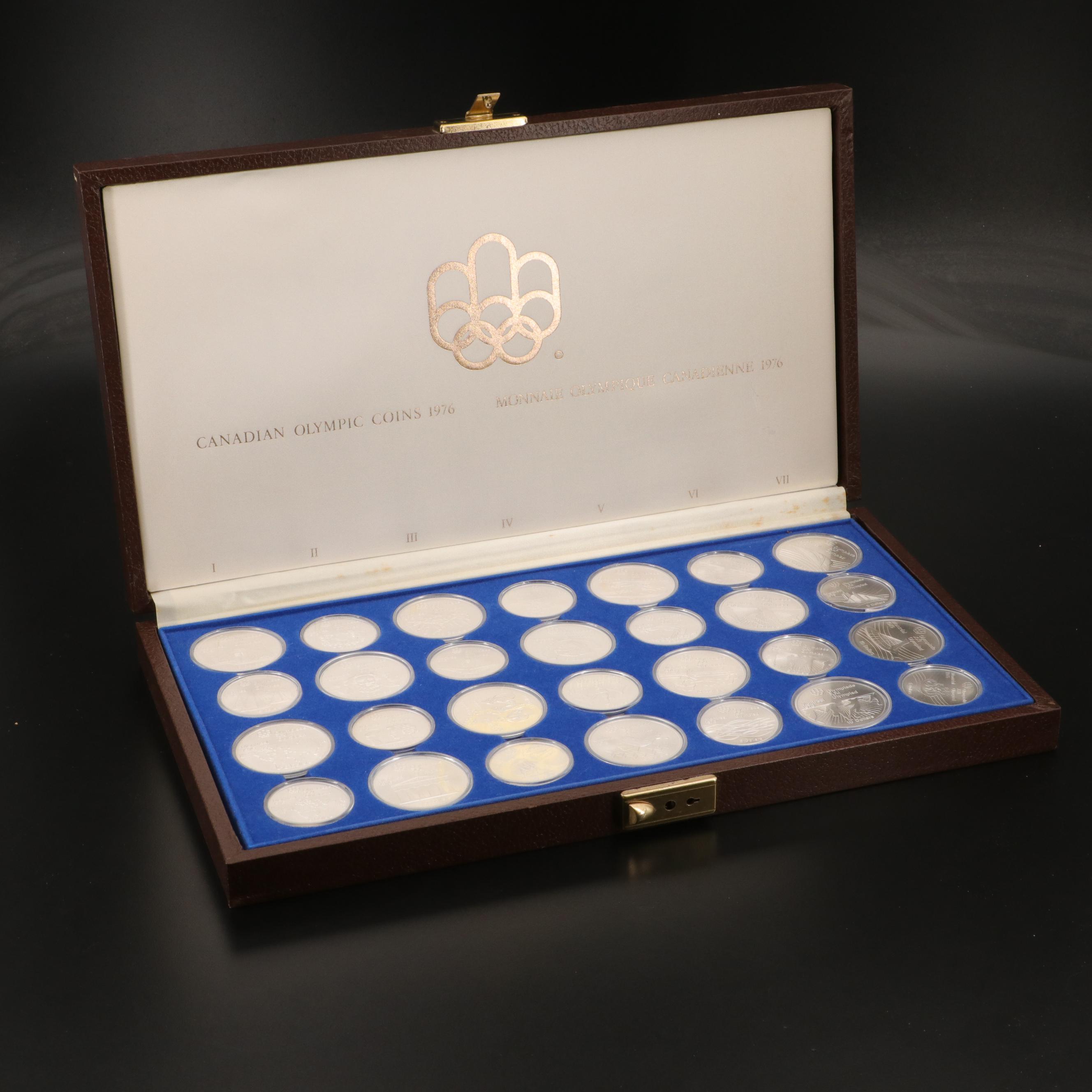 Complete Set of 1976 Canadian Olympic Silver Coins | EBTH