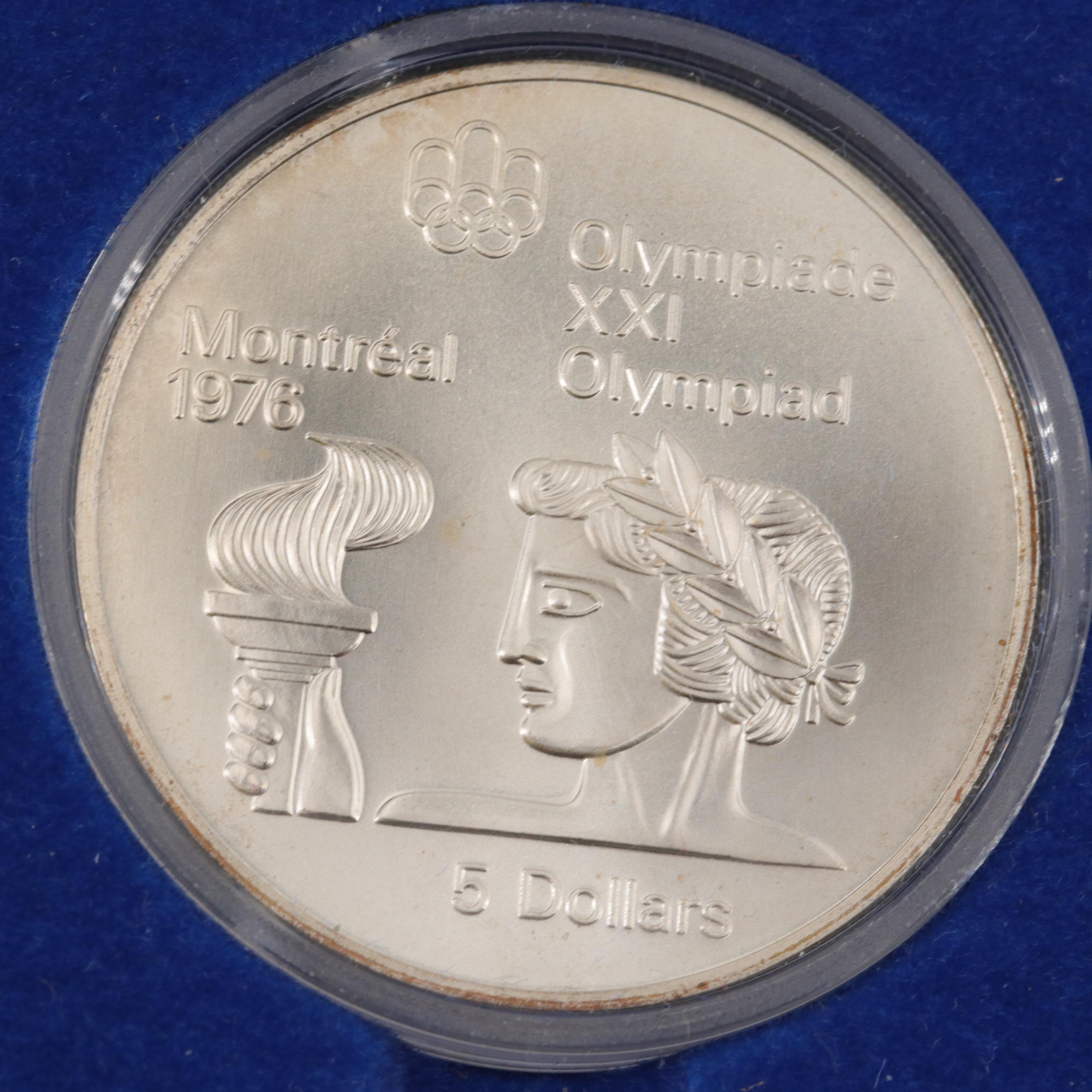 Complete Set of 1976 Canadian Olympic Silver Coins | EBTH