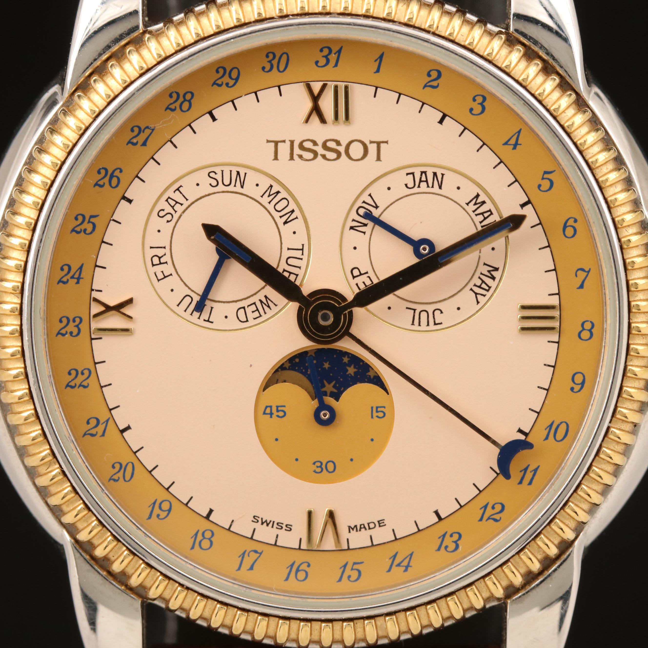 Tissot Triple Calendar Moonphase Quartz Wristwatch | EBTH