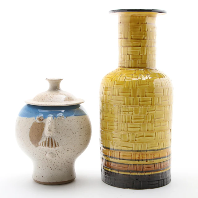 Italian Rosenthal Netter Vase and David Stewart for Lion's Valley ...