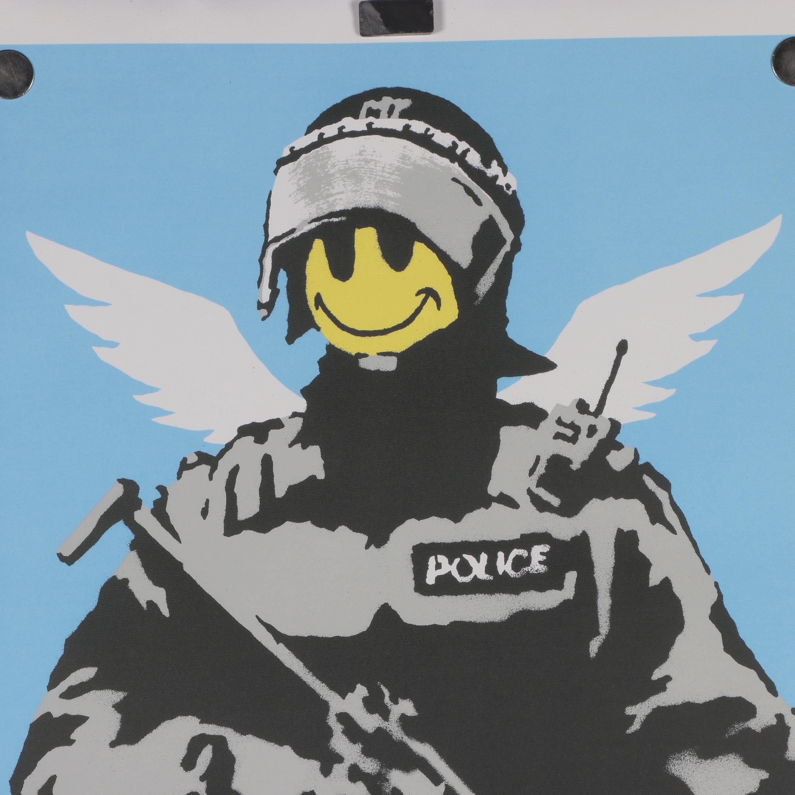 Giclée After Banksy "Smiley Copper," 21st Century | EBTH