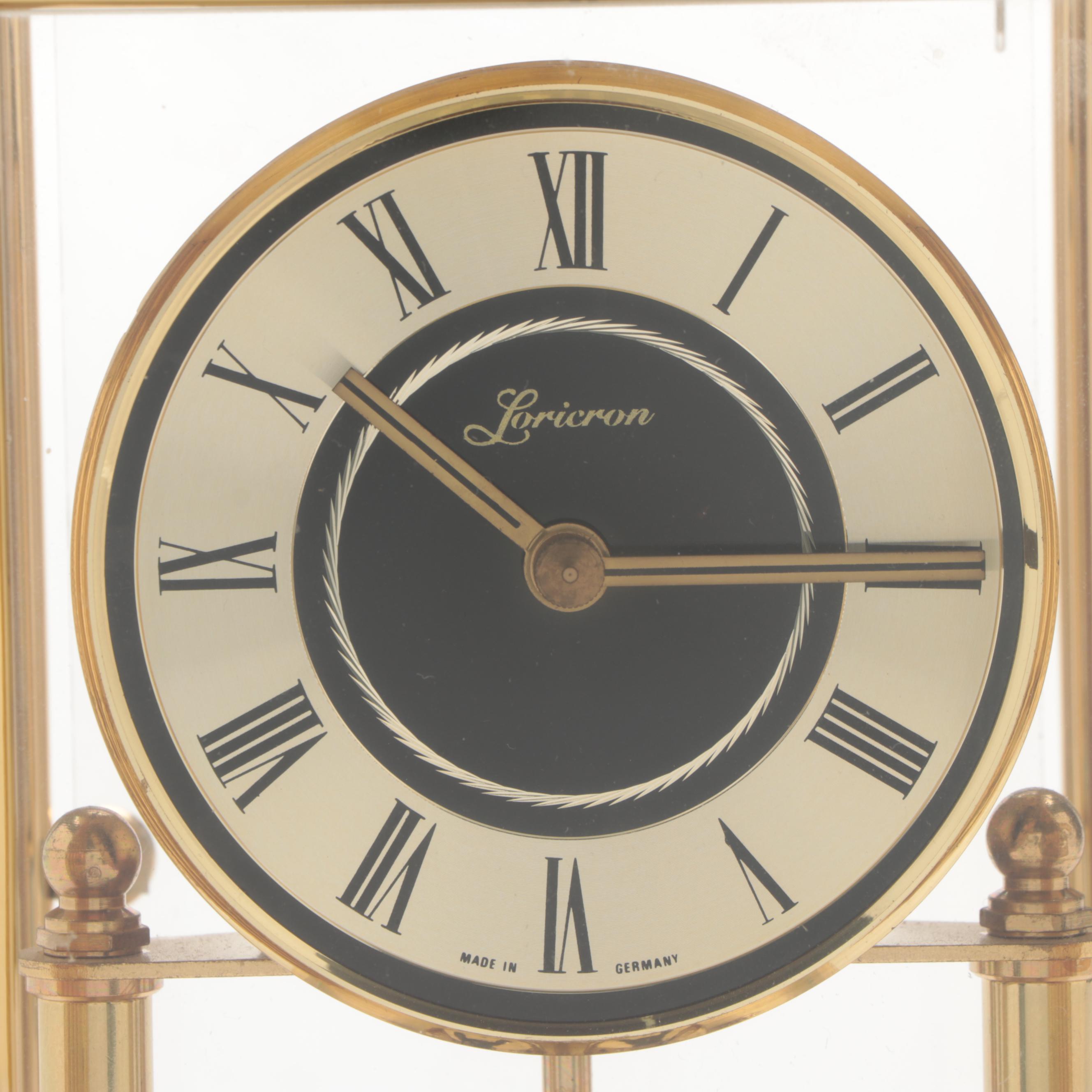Euramca Trading Co. and Loricron Brass Anniversary and Mantle Clocks | EBTH