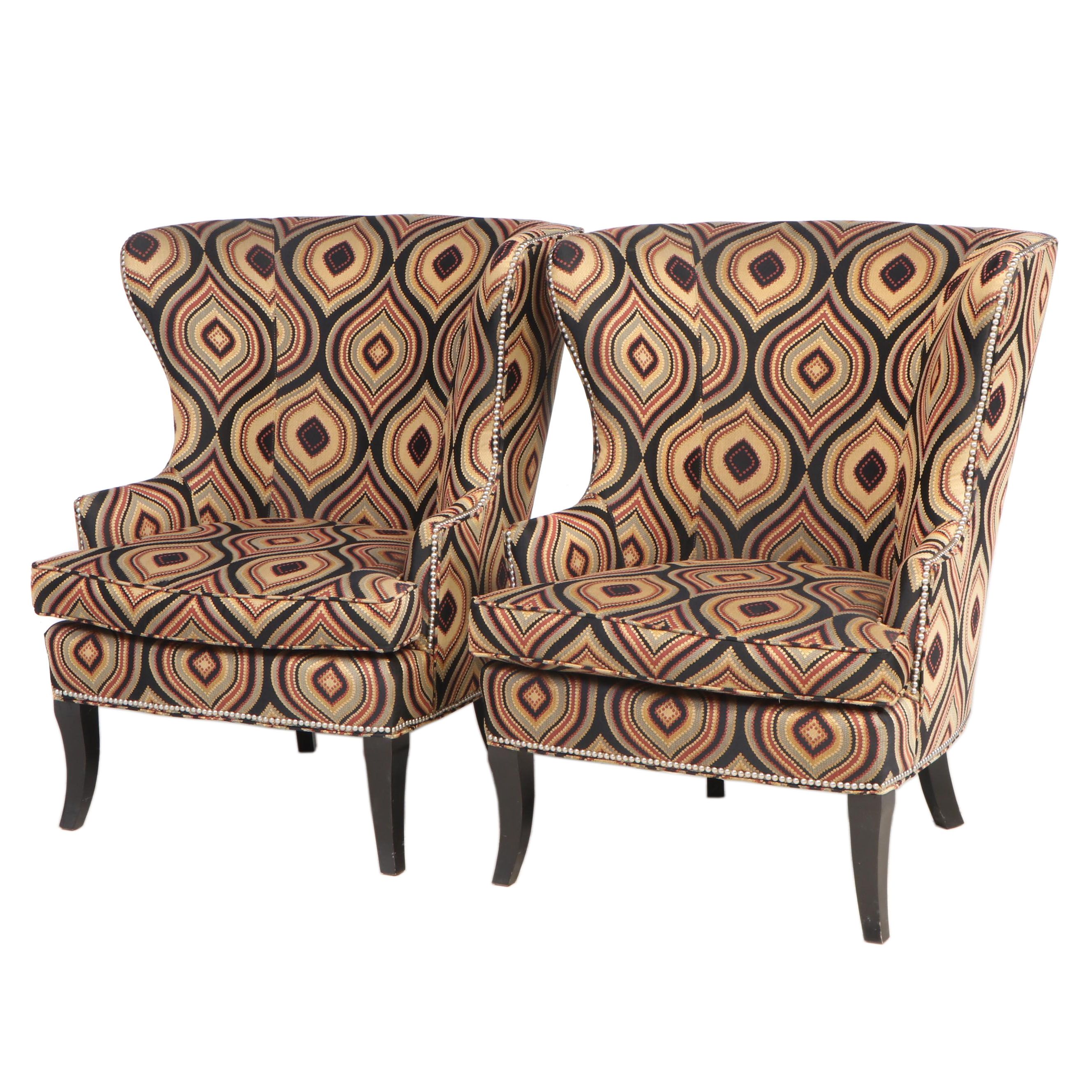 Sam Moore Wingback Lounge Chairs | EBTH