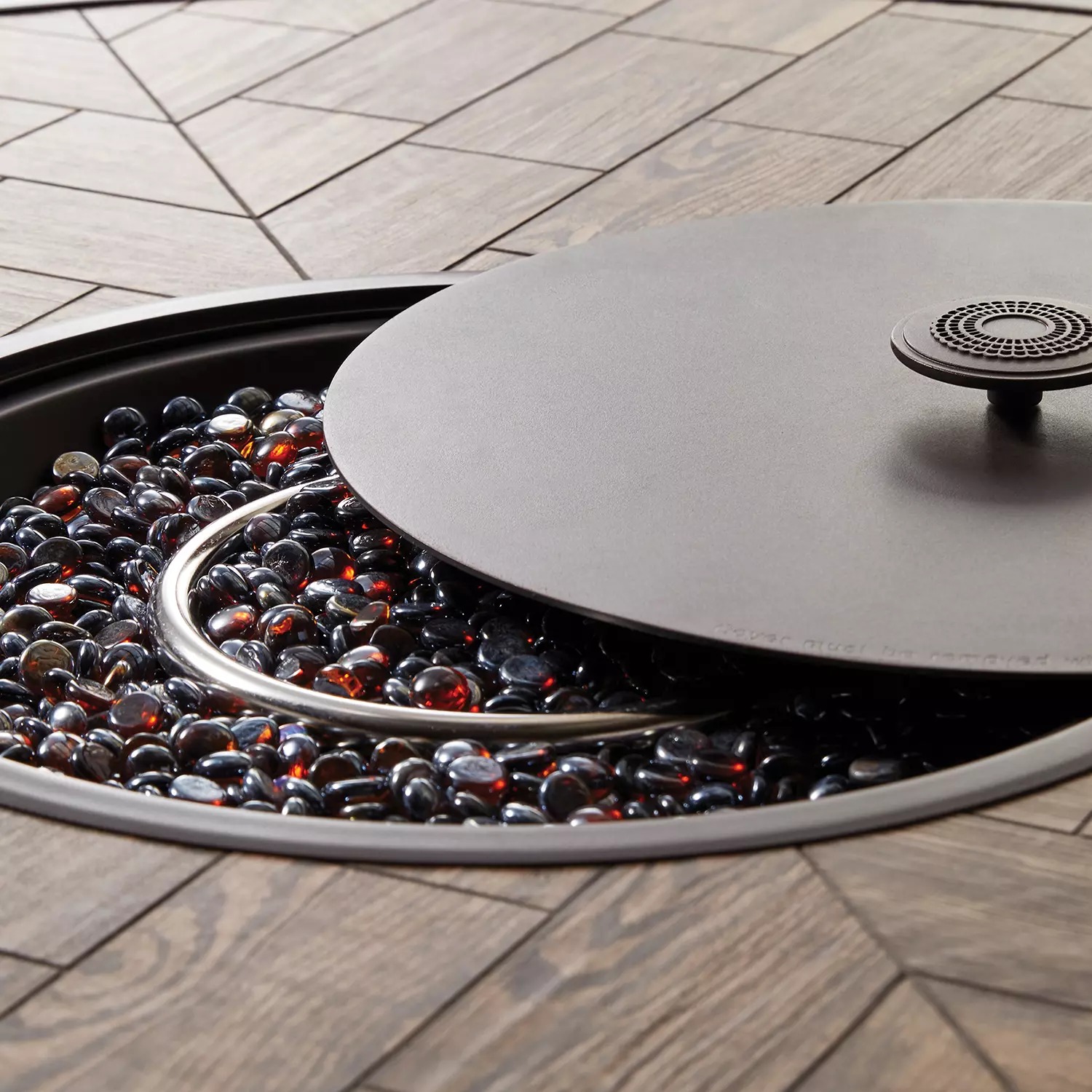 Homewood 7-Piece Counter-Height Fire Pit Set | EBTH