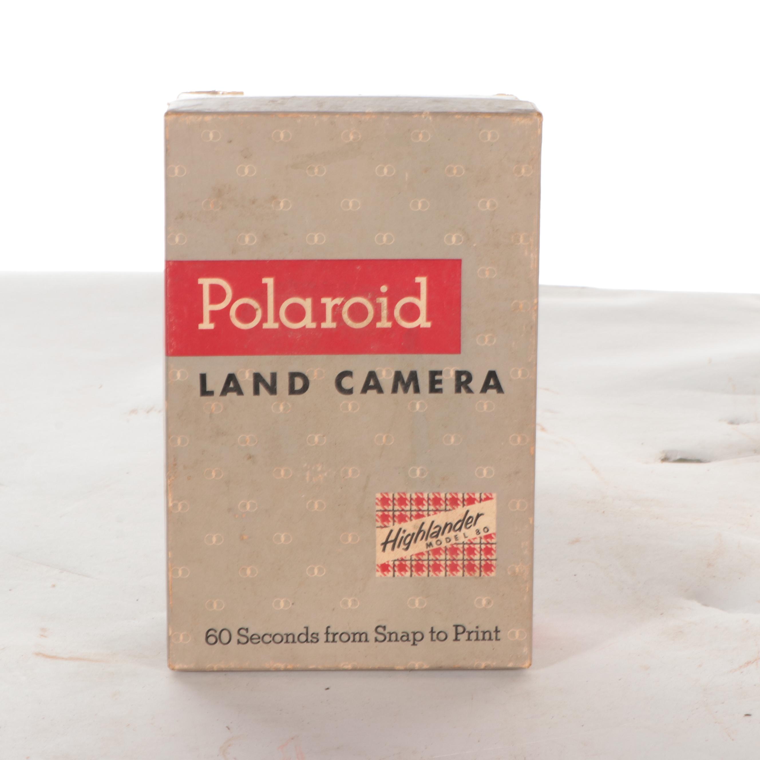 Polaroid Highlander 80 and Model 160 Land Cameras | EBTH