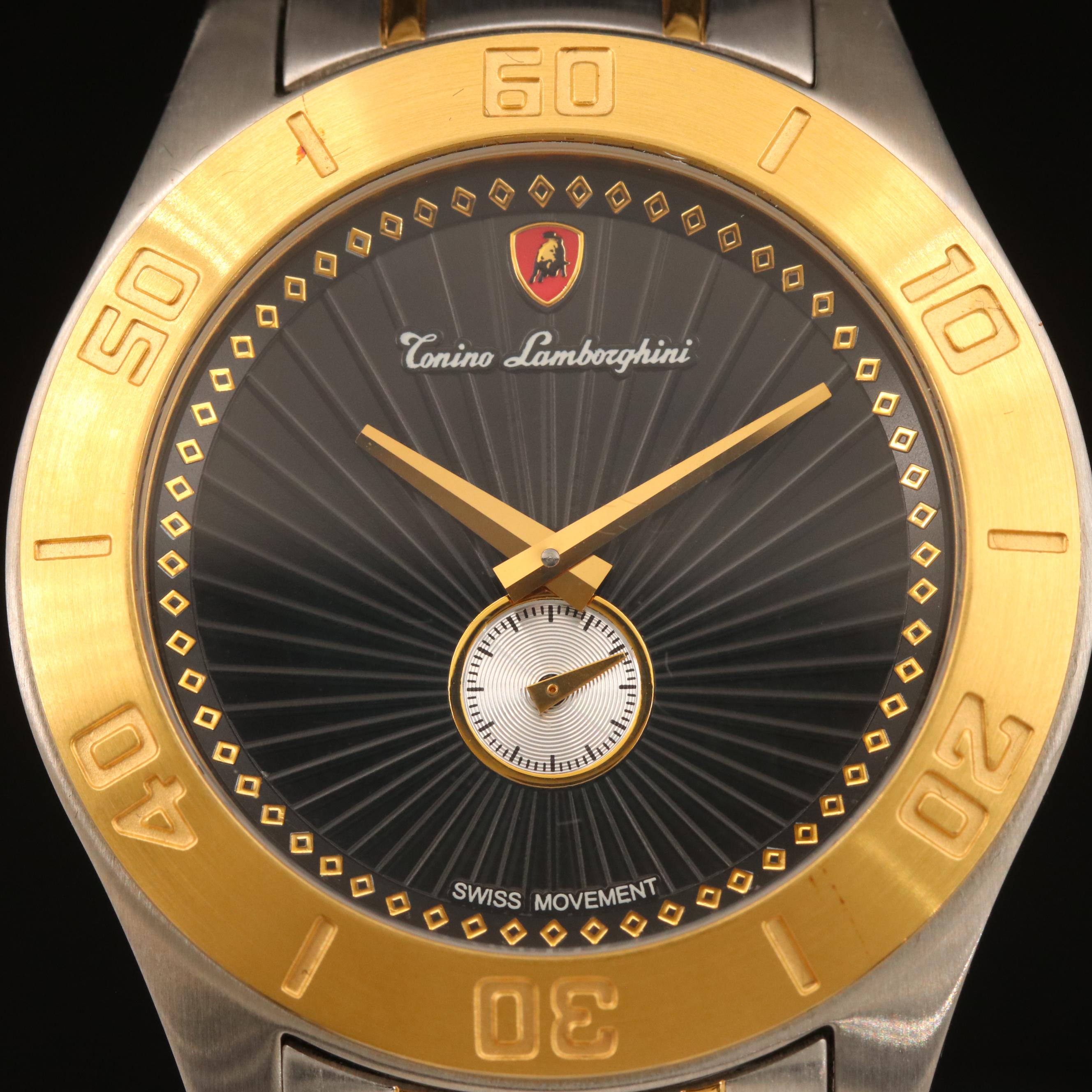Tonino Lamborghini Stainless Steel Quartz Wristwatch | EBTH