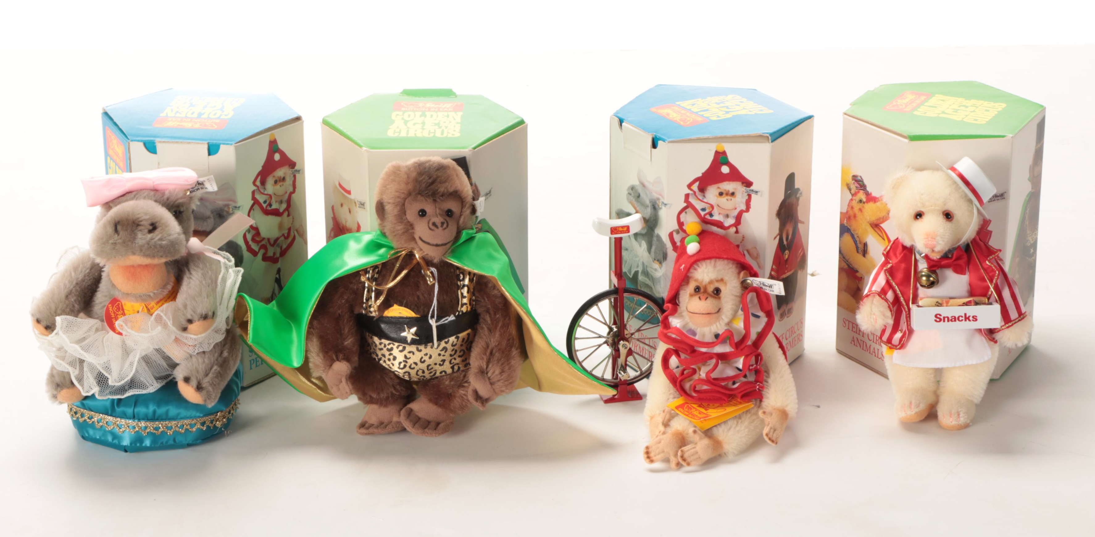 "Golden Age of the Circus" Train and Animals from Steiff | EBTH