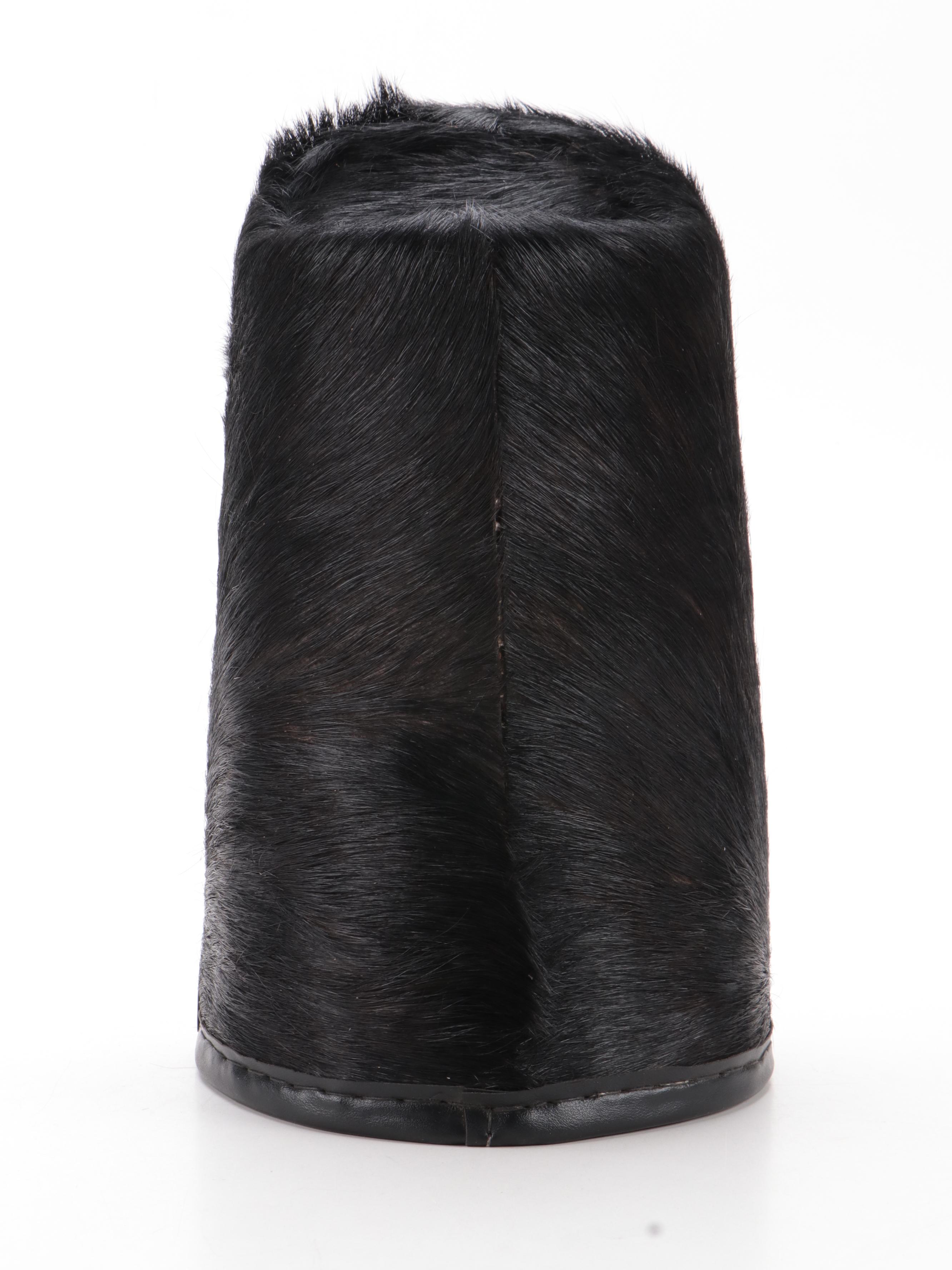 Revolutionary War Replica Bearskin Cap, Scrimshaw Order of The Garter ...