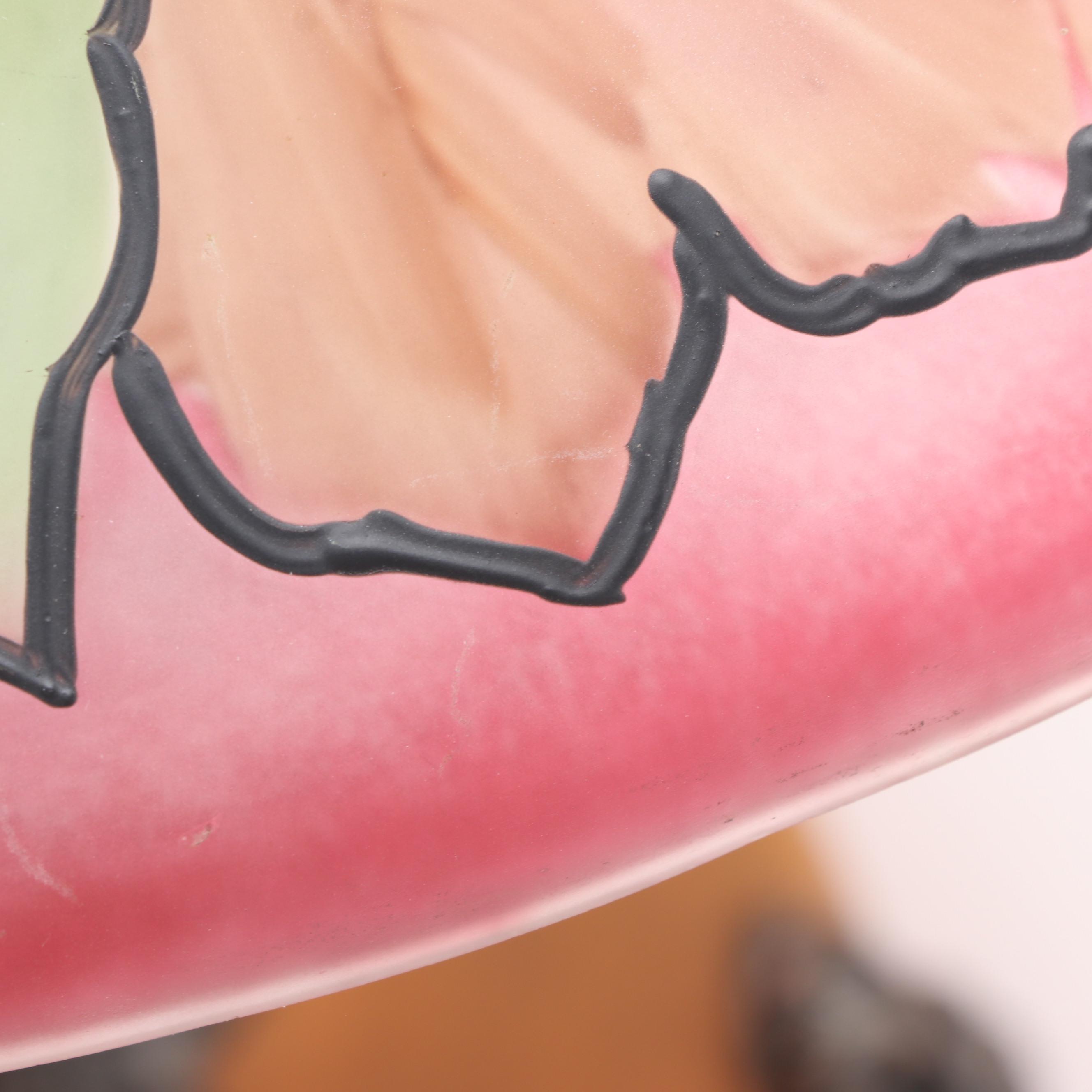 Pairpoint "Springfield" Maple Leaf Shade with Copper Pairpoint Lamp ...