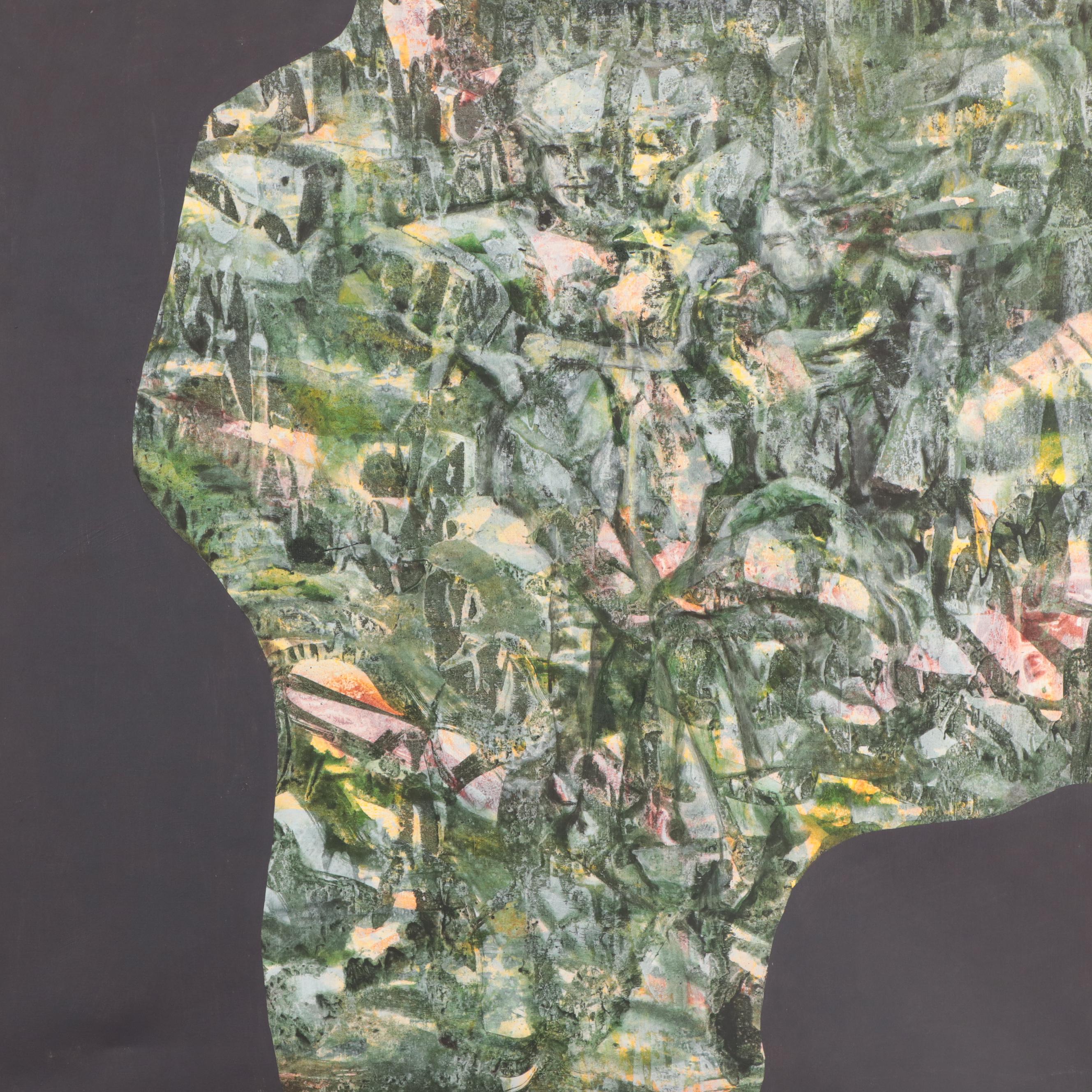 Don Stacy Large-Scale Abstract Oil Painting | EBTH