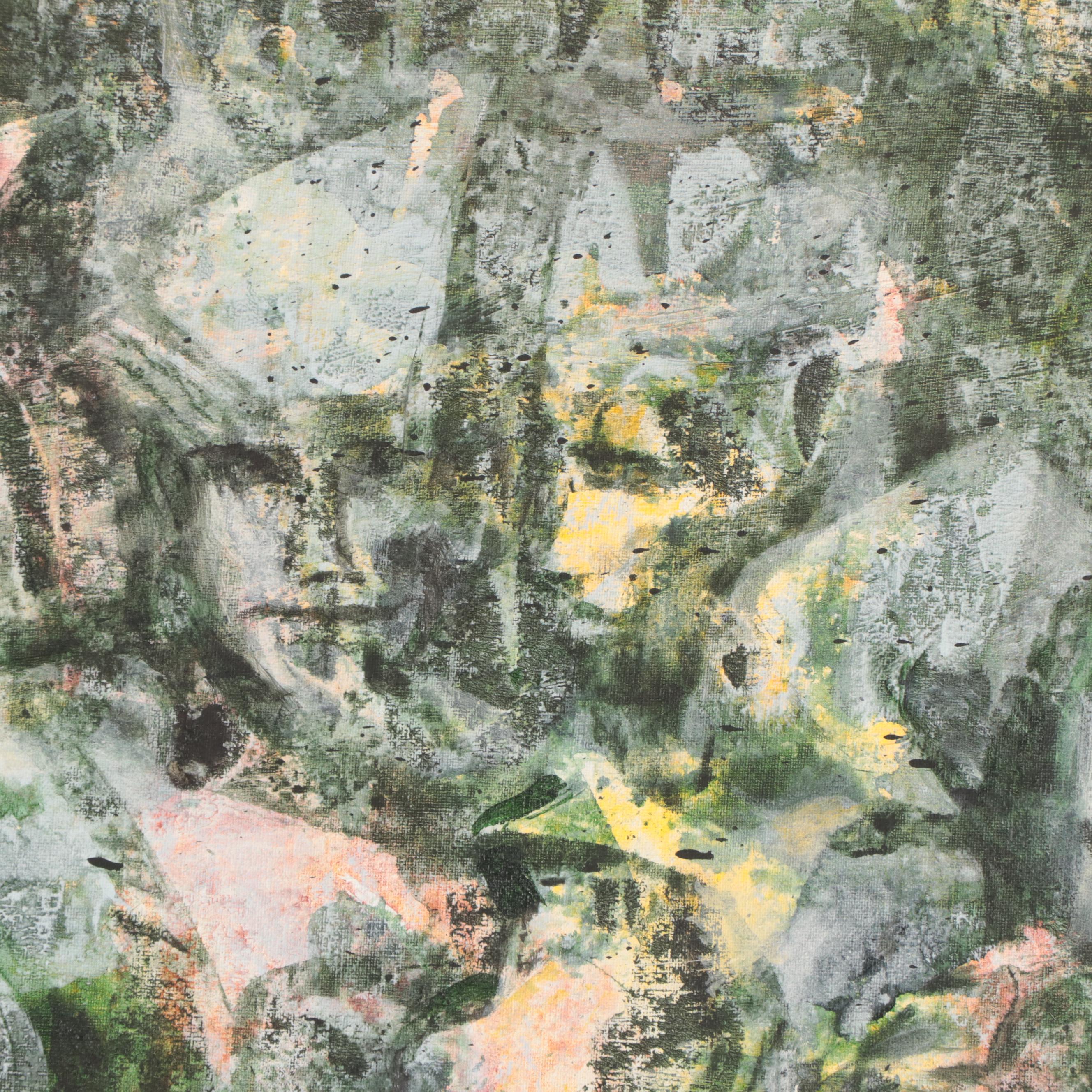 Don Stacy Large-Scale Abstract Oil Painting | EBTH