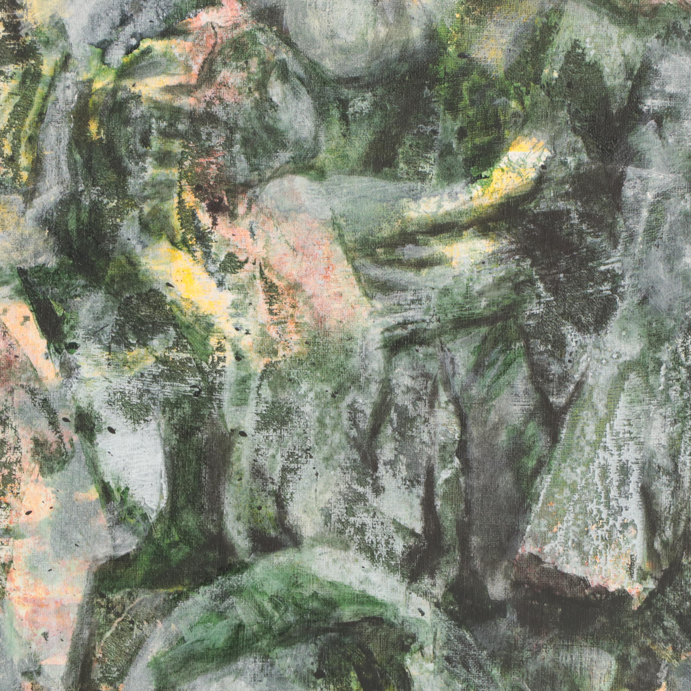 Don Stacy Large-Scale Abstract Oil Painting | EBTH