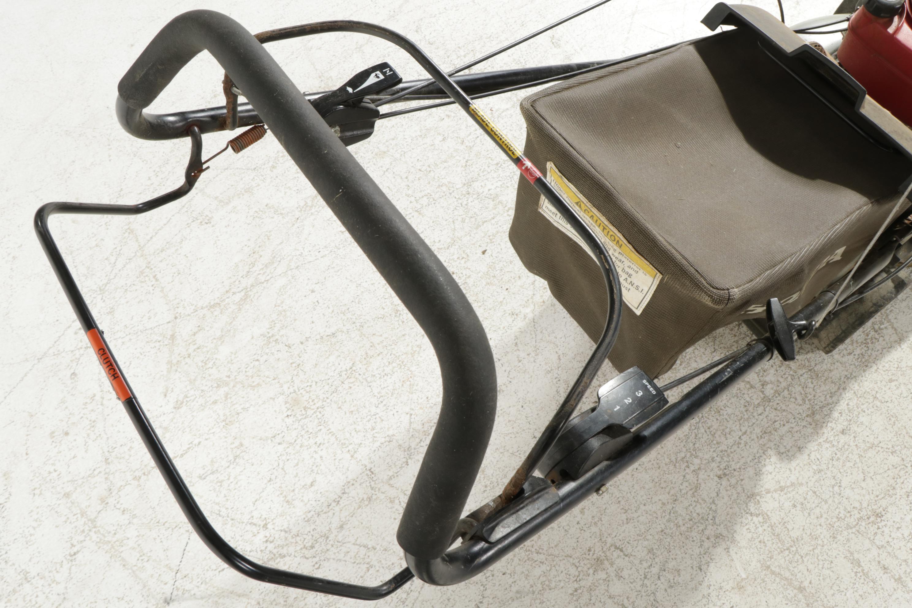 Honda Model HRR2163TDA Gas Powered Push Lawnmower | EBTH