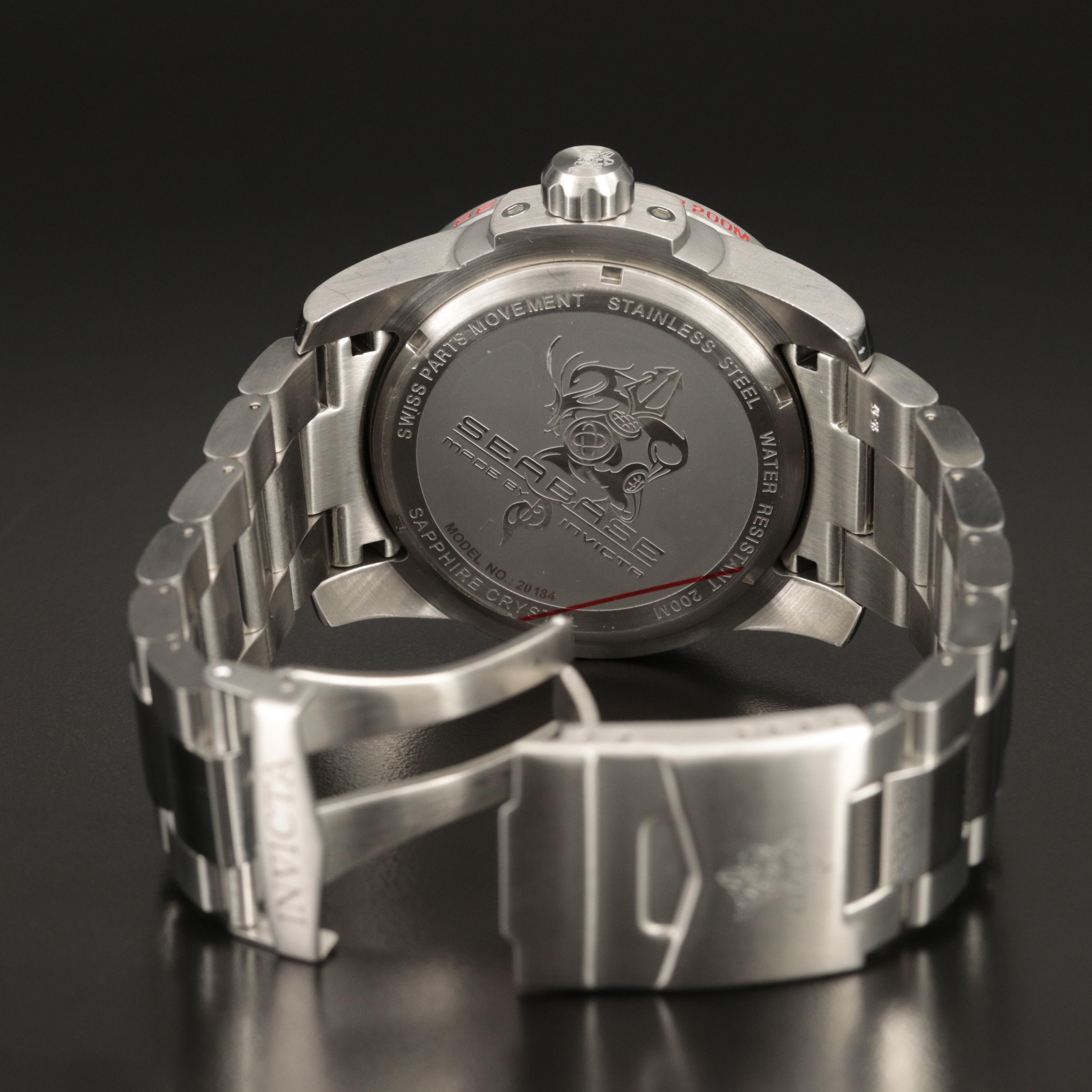 Invicta Sea Base GMT Stainless Steel Wristwatch | EBTH