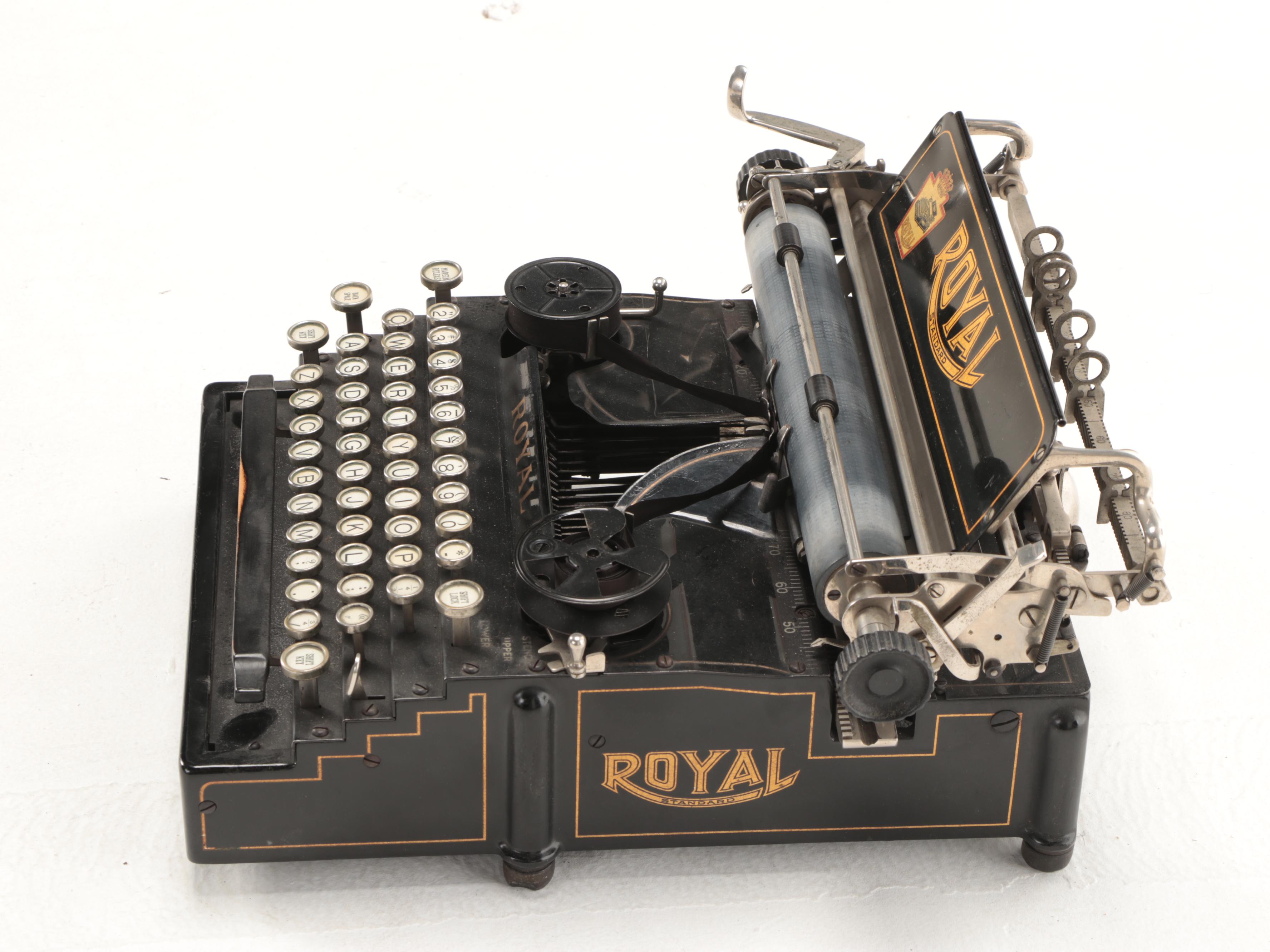 Royal Typewriter Co. No. 5 Typewriter, Early 20th Century | EBTH