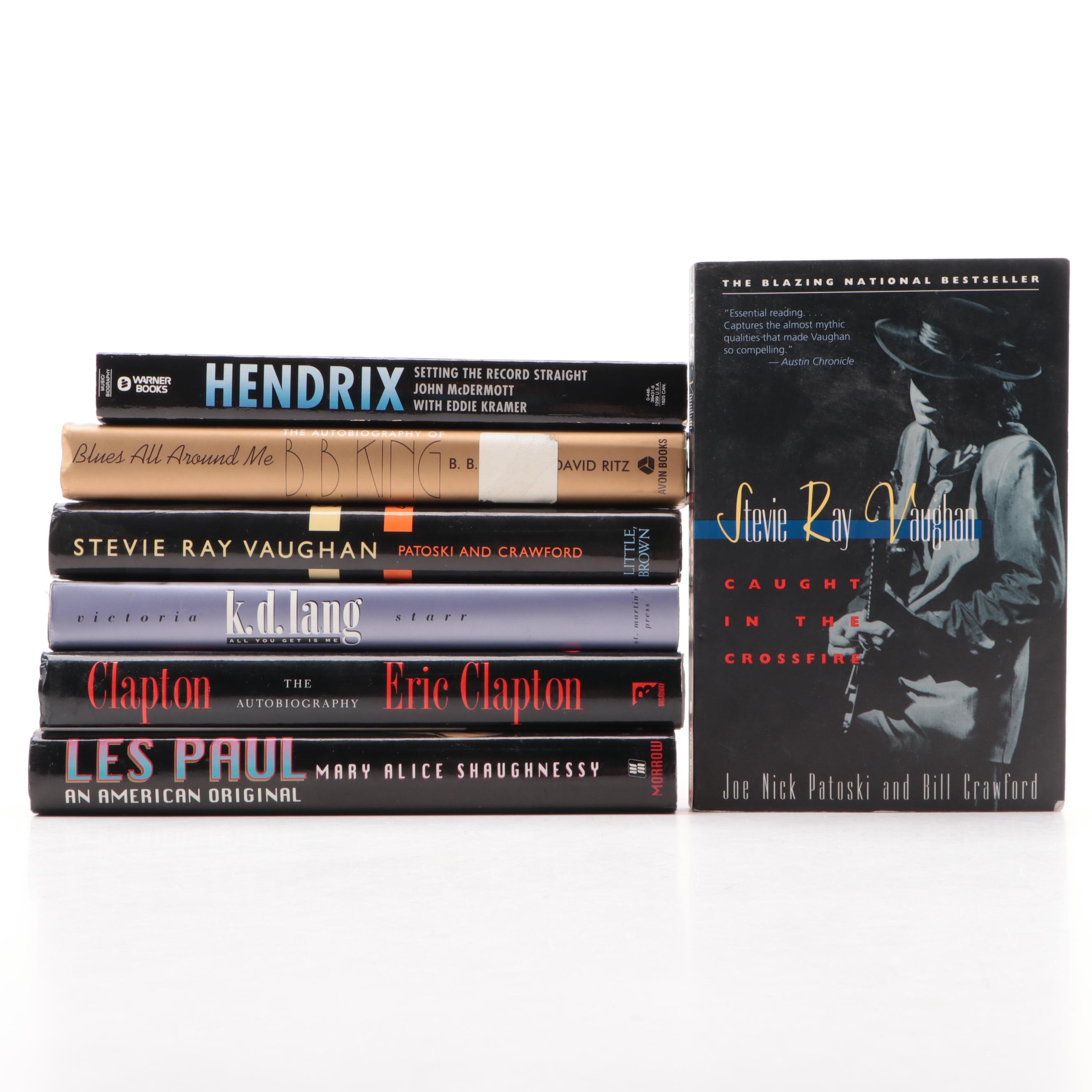 Musician Biographies Including Les Paul, Eric Clapton, k.d. lang, and ...