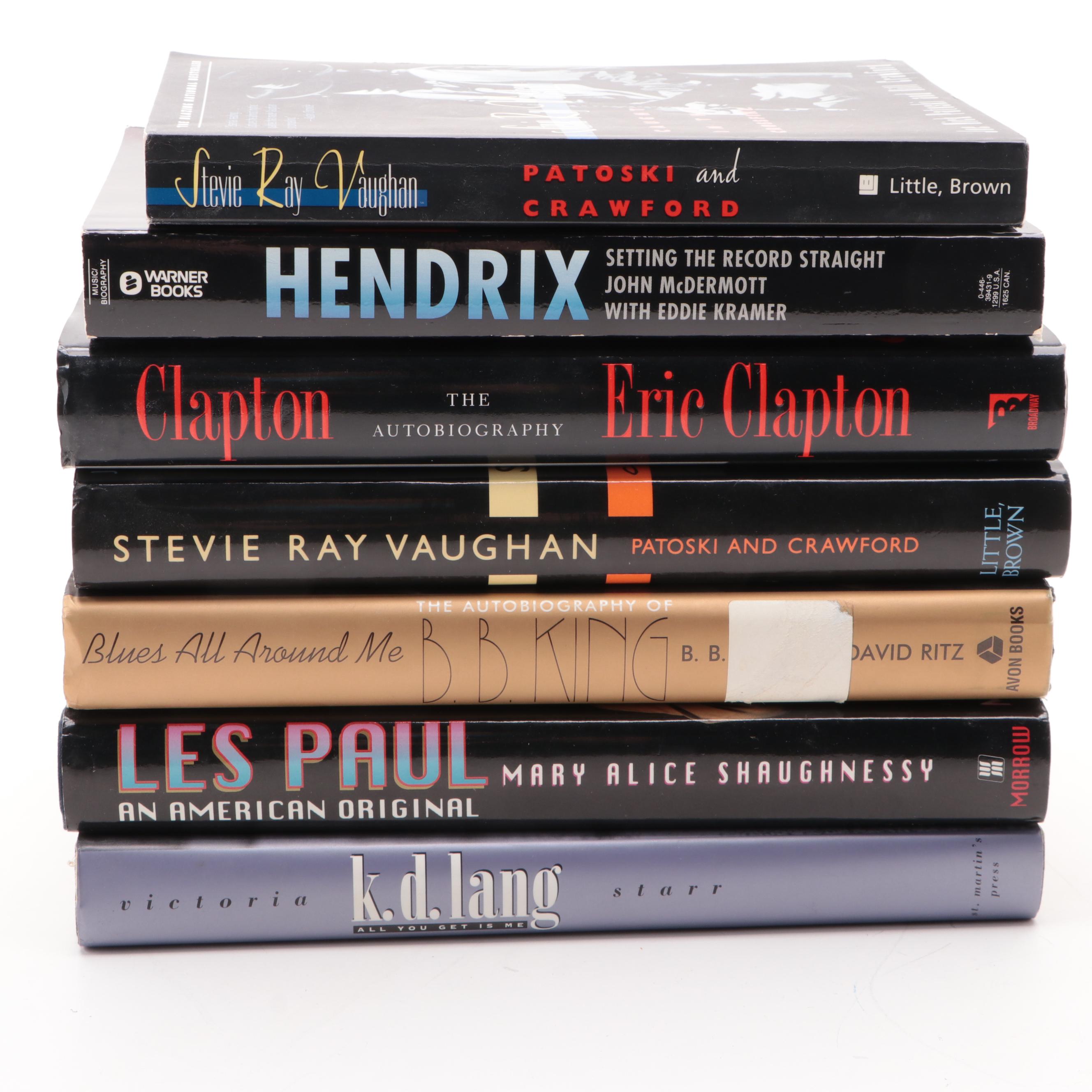 Musician Biographies Including Les Paul, Eric Clapton, k.d. lang, and ...