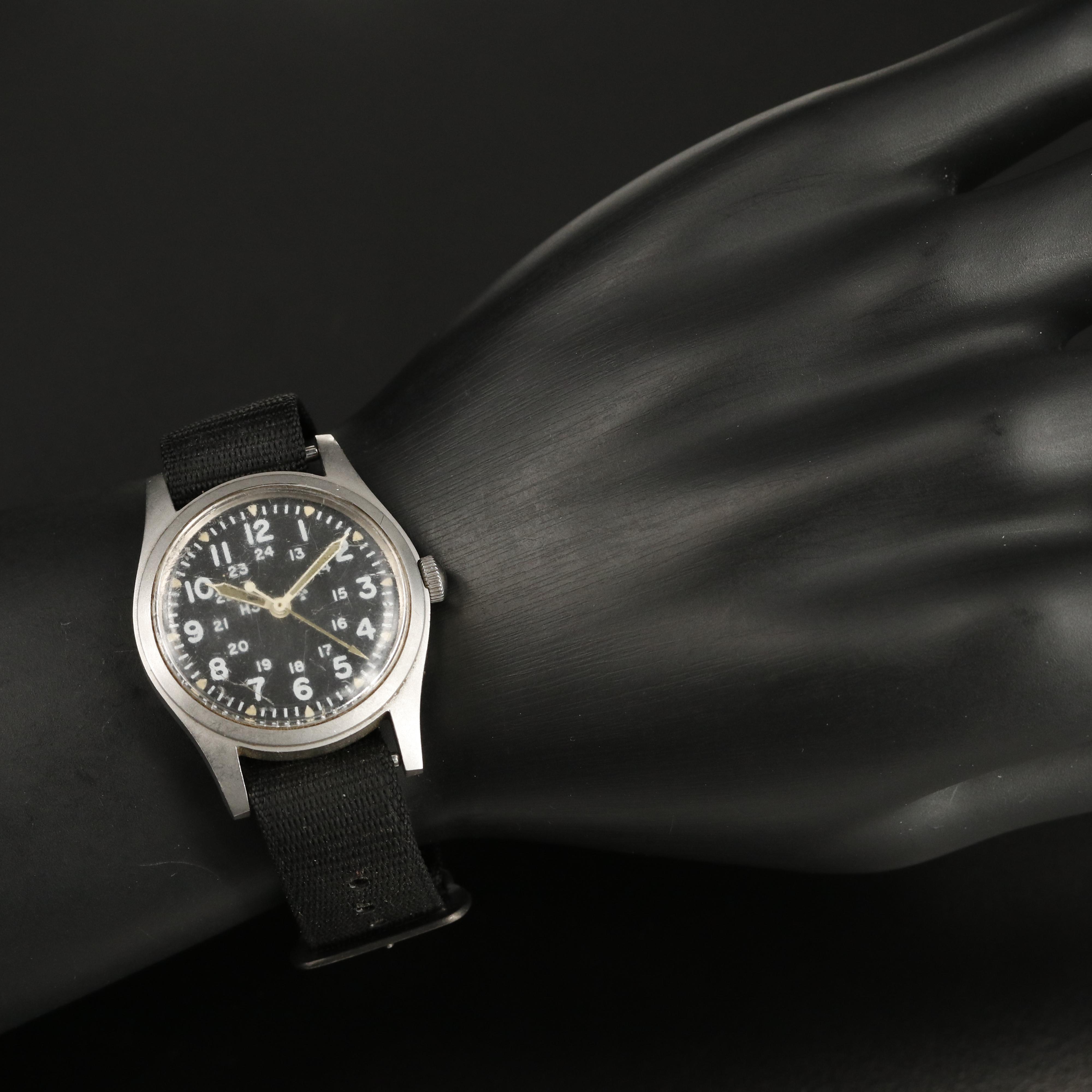 Hamilton H3 Military Stainless Steel Wristwatch | EBTH