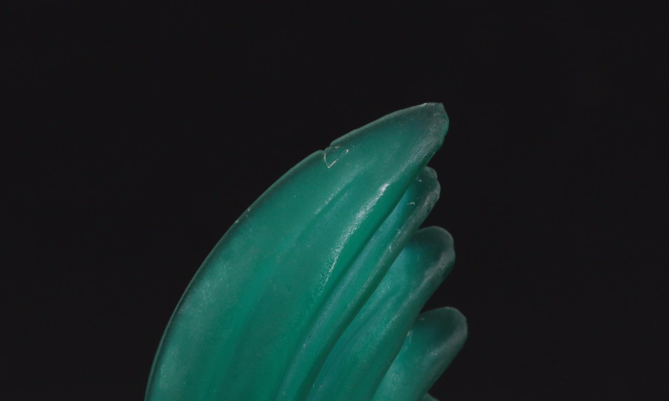 Fenton Satin Glass Duckling, Malachite Glass Rooster, Iridescent Glass ...