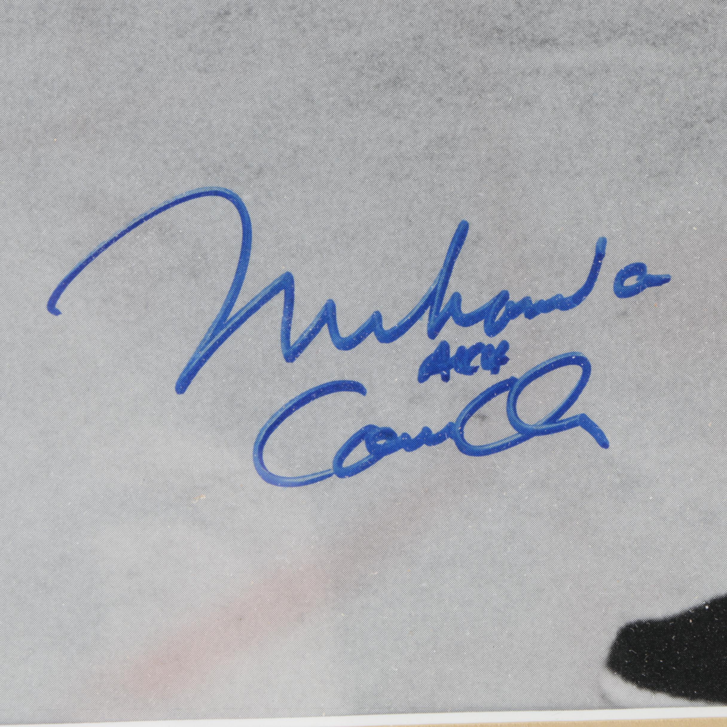Muhammad Ali Signed "AKA Cassius Clay" Photo Print with the Beatles ...