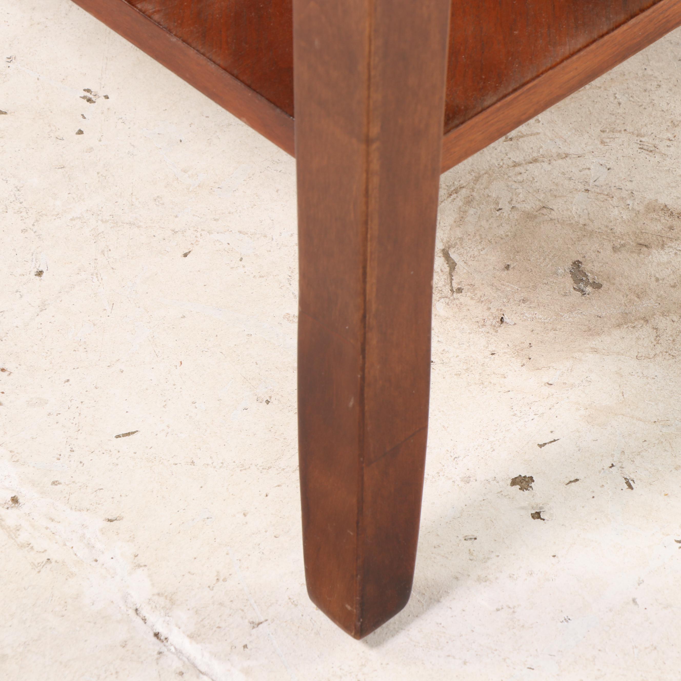 Stanley Furniture Walnut Four-Tier Side Table | EBTH