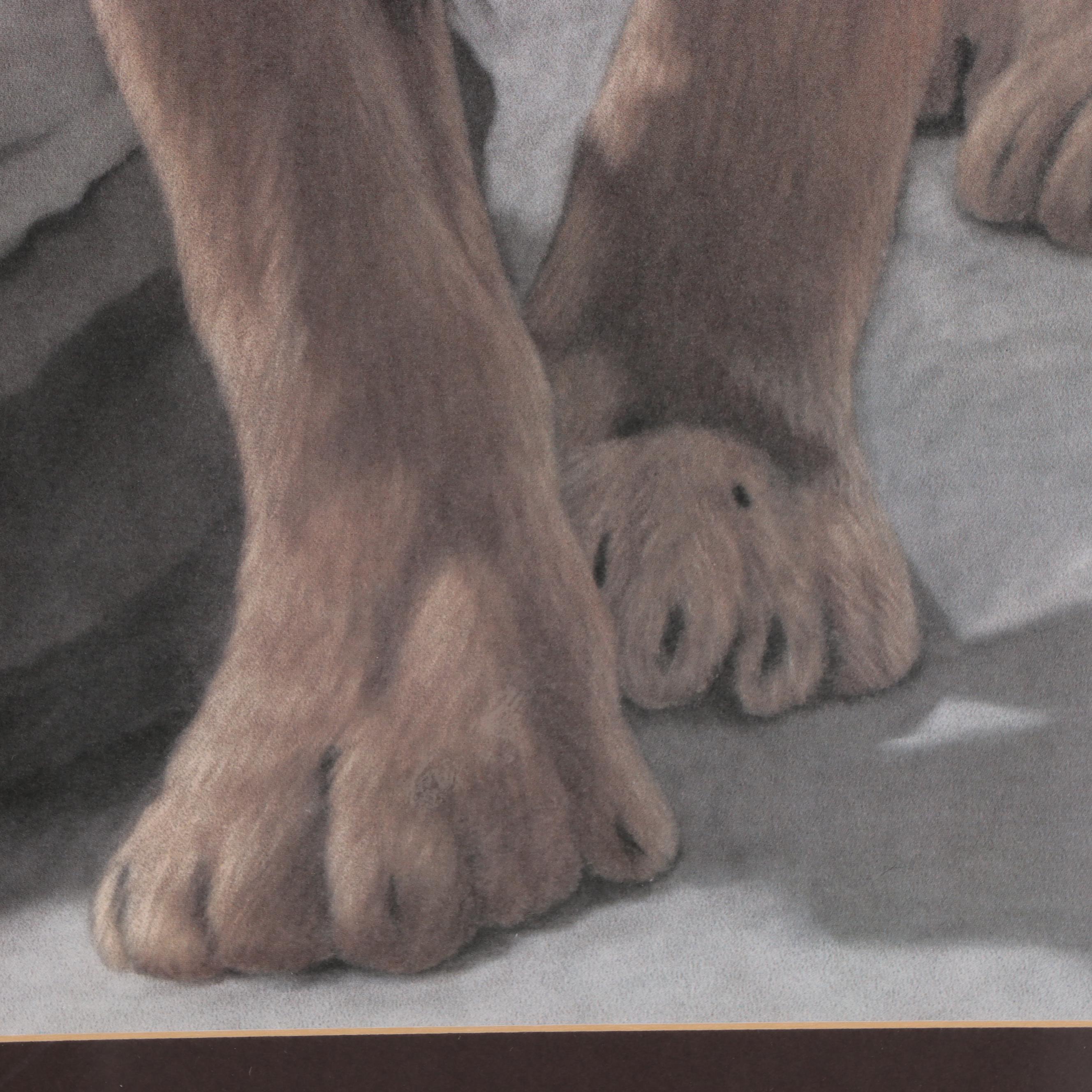 Harold Rigsby Offset Lithograph "African Lion III," 1985 | EBTH