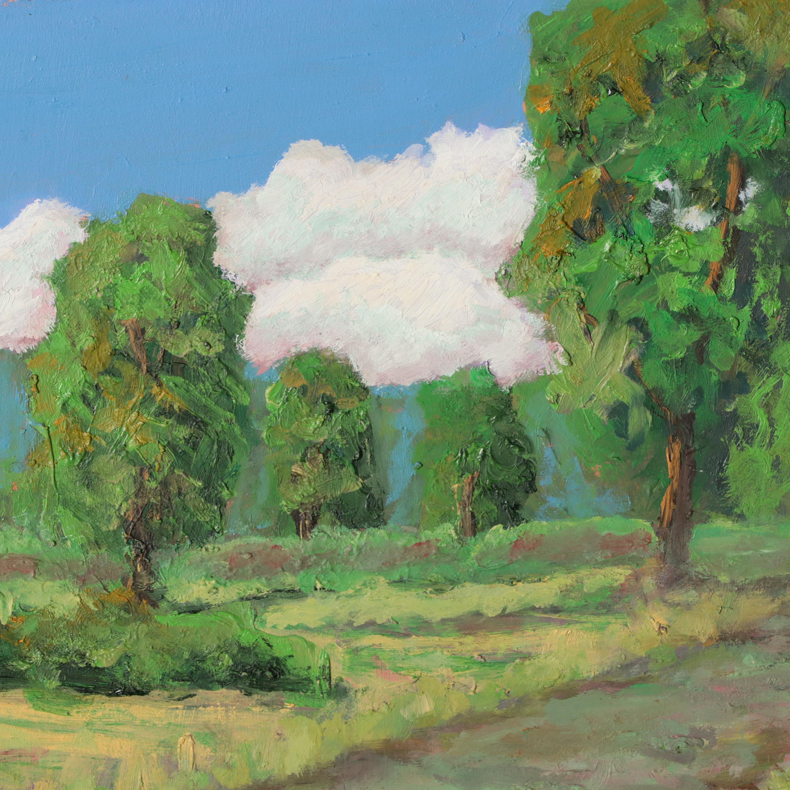 Kenneth R. Burnside Oil Painting "Moss Grows" | EBTH