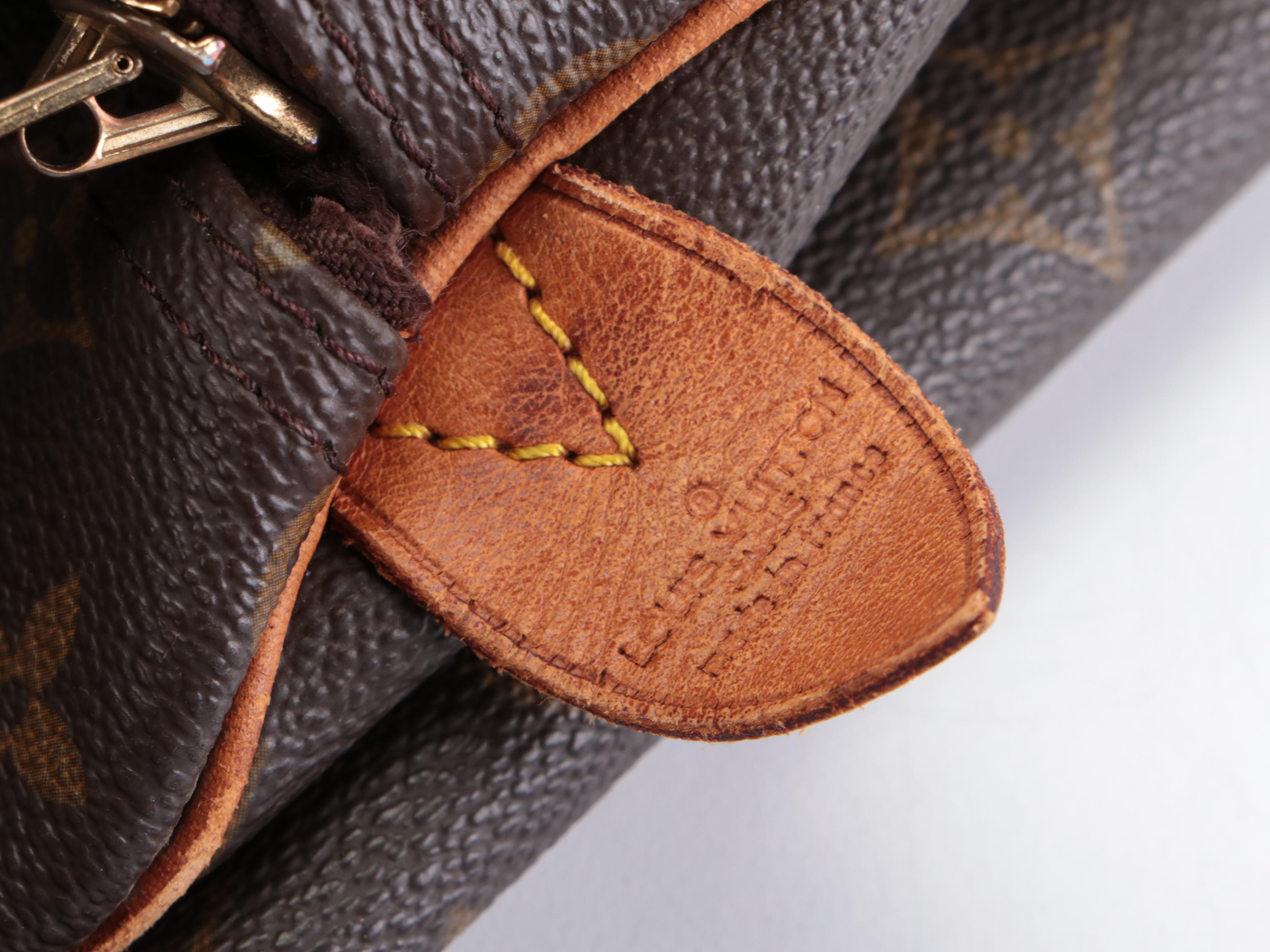Louis Vuitton Speedy 45 in Monogram Canvas and Vachetta Leather | EBTH