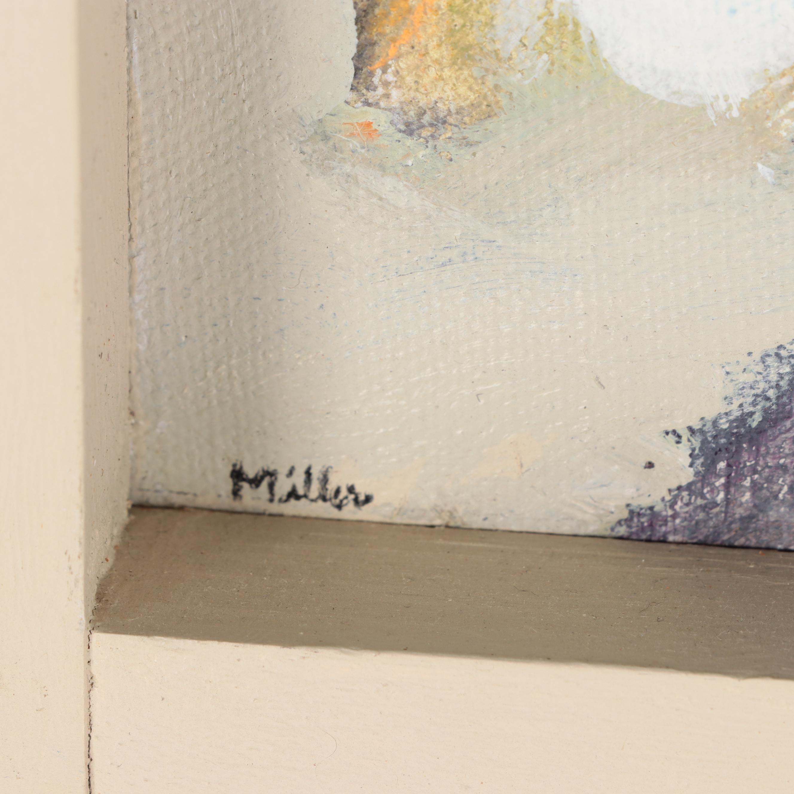 Elaine Miller Abstract Oil Painting | EBTH