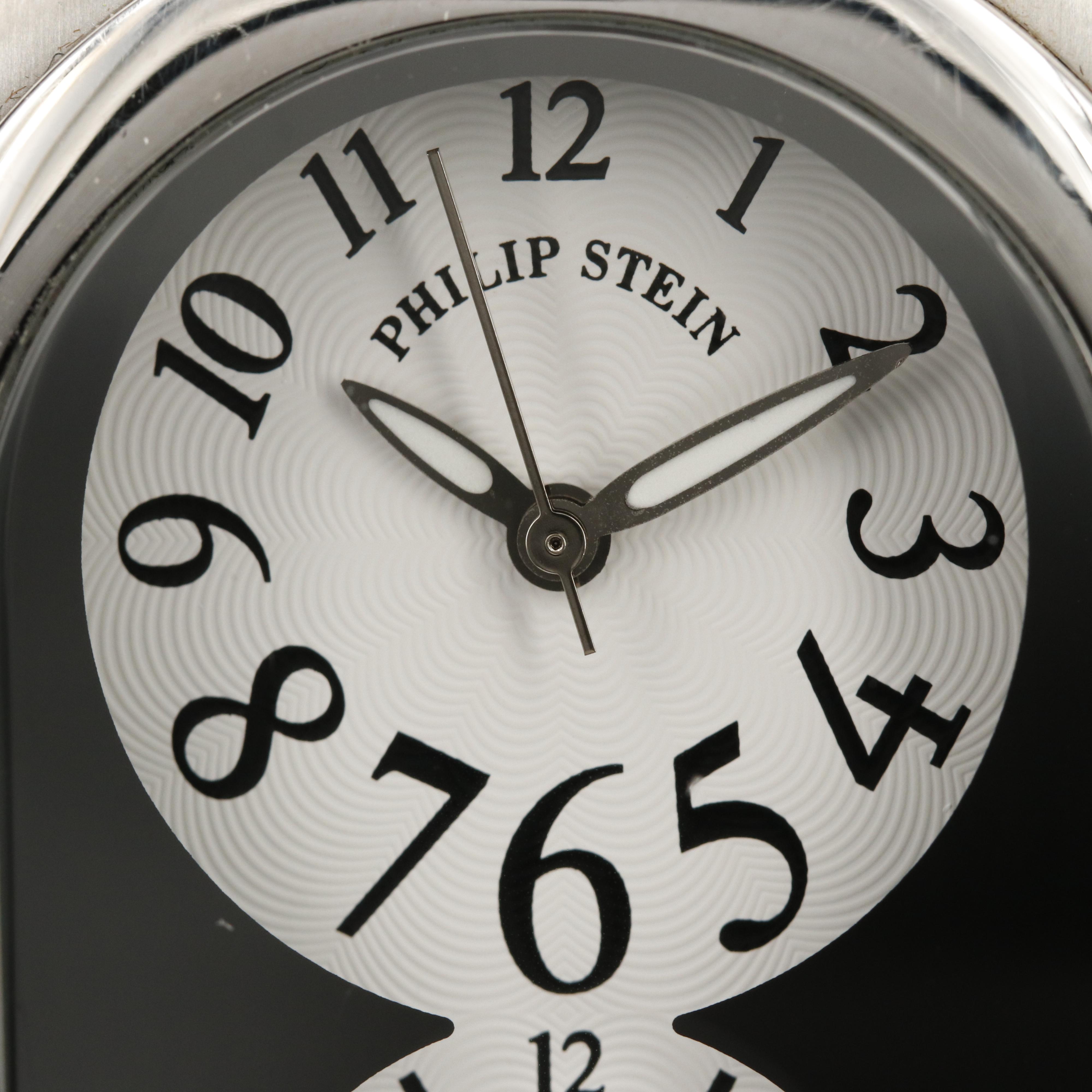 Philip Stein Signature Large Dual Time Wristwatch | EBTH