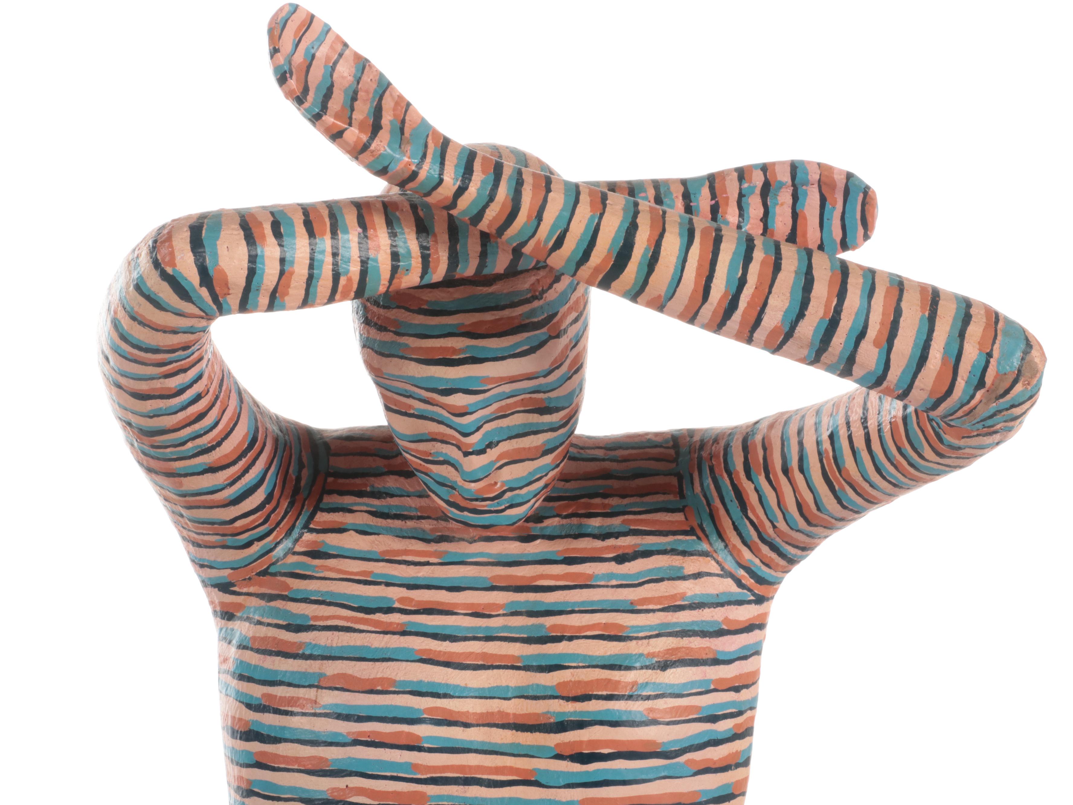 Jack Charney Figural Ceramic Sculpture, 1988 | EBTH