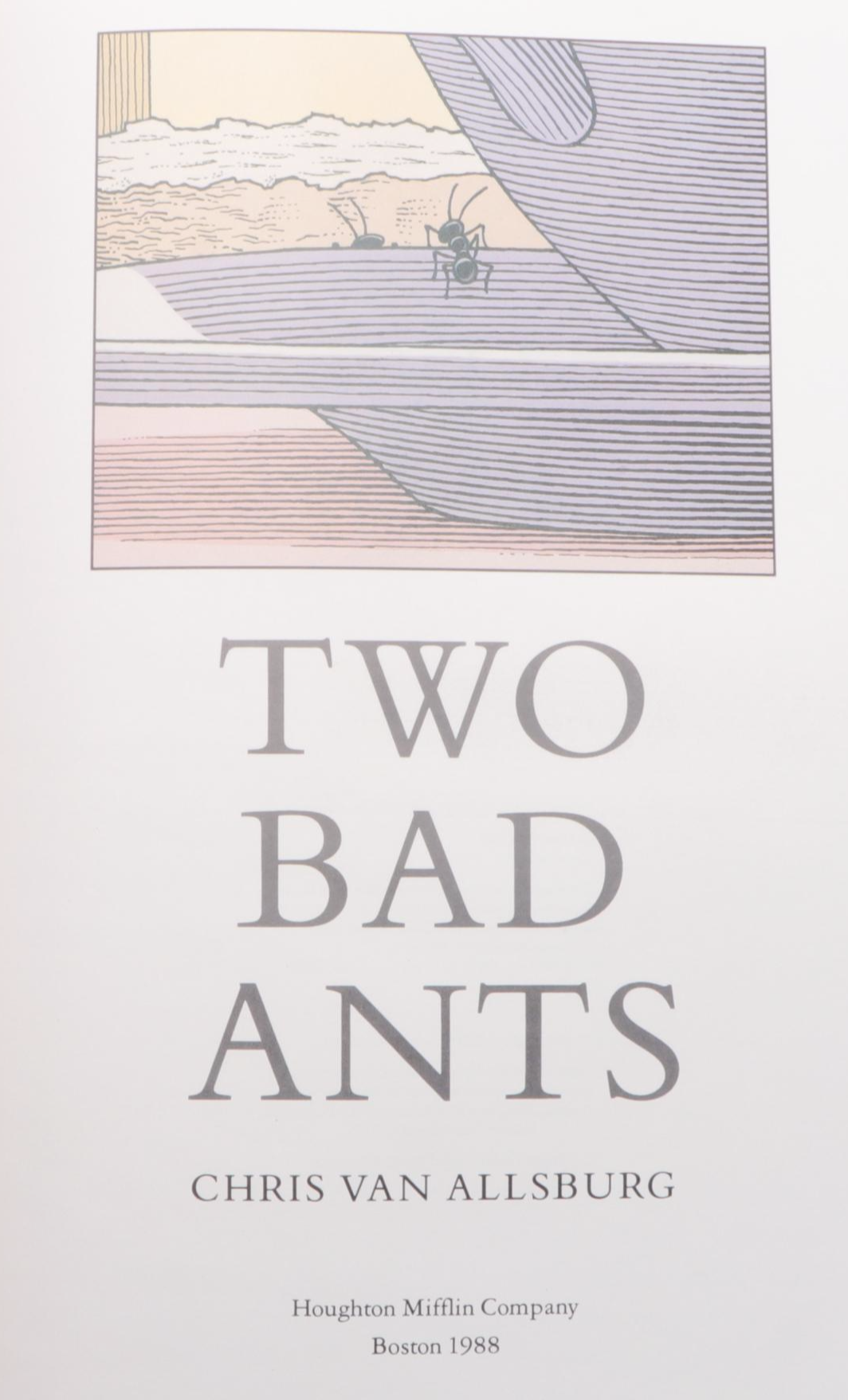 Illustrated "Two Bad Ants" and More Books by Chris Van Allsburg | EBTH