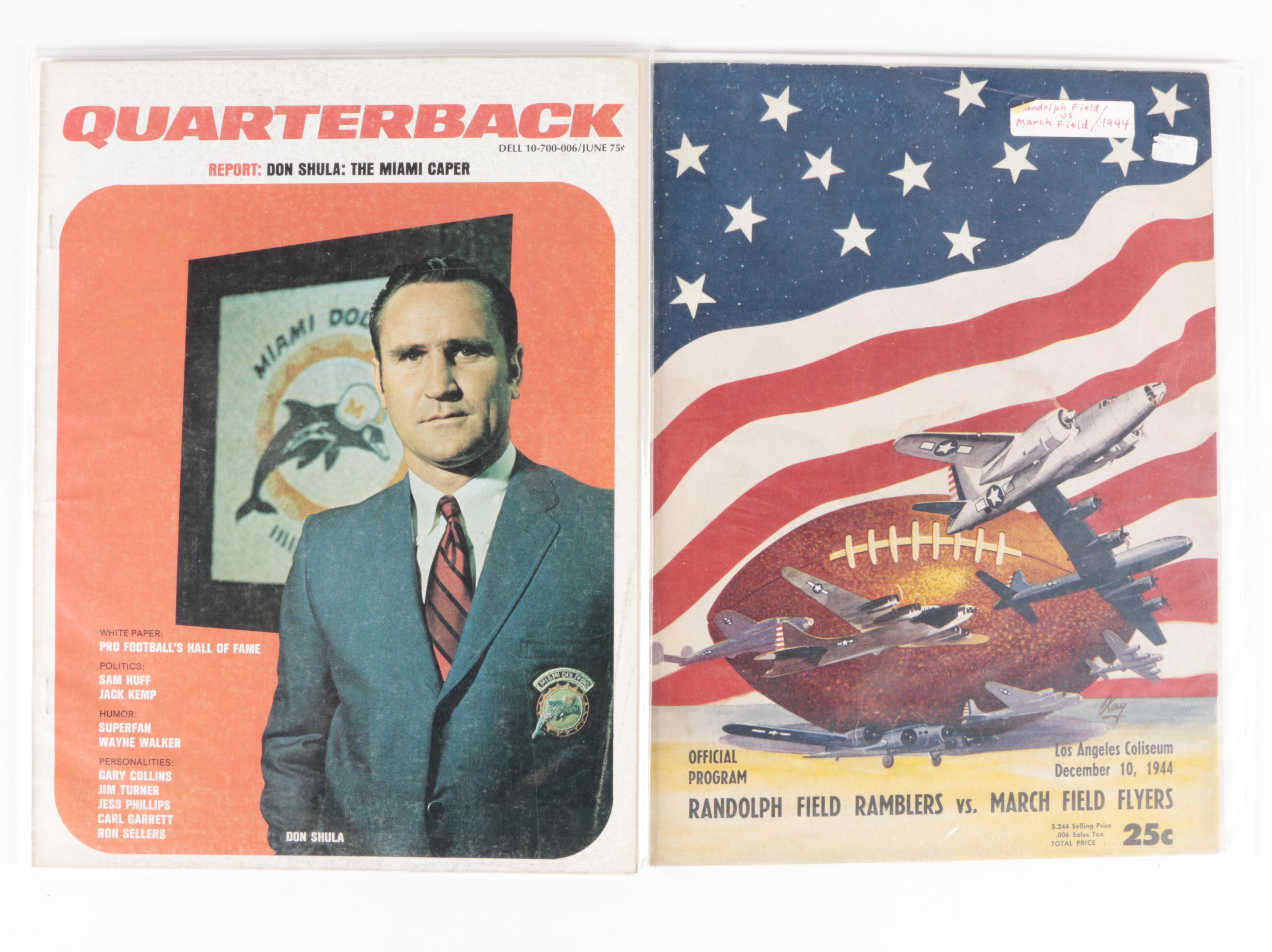 "Quarterback", "Pro!", "Prolog", "Football World", More NFL Magazines ...