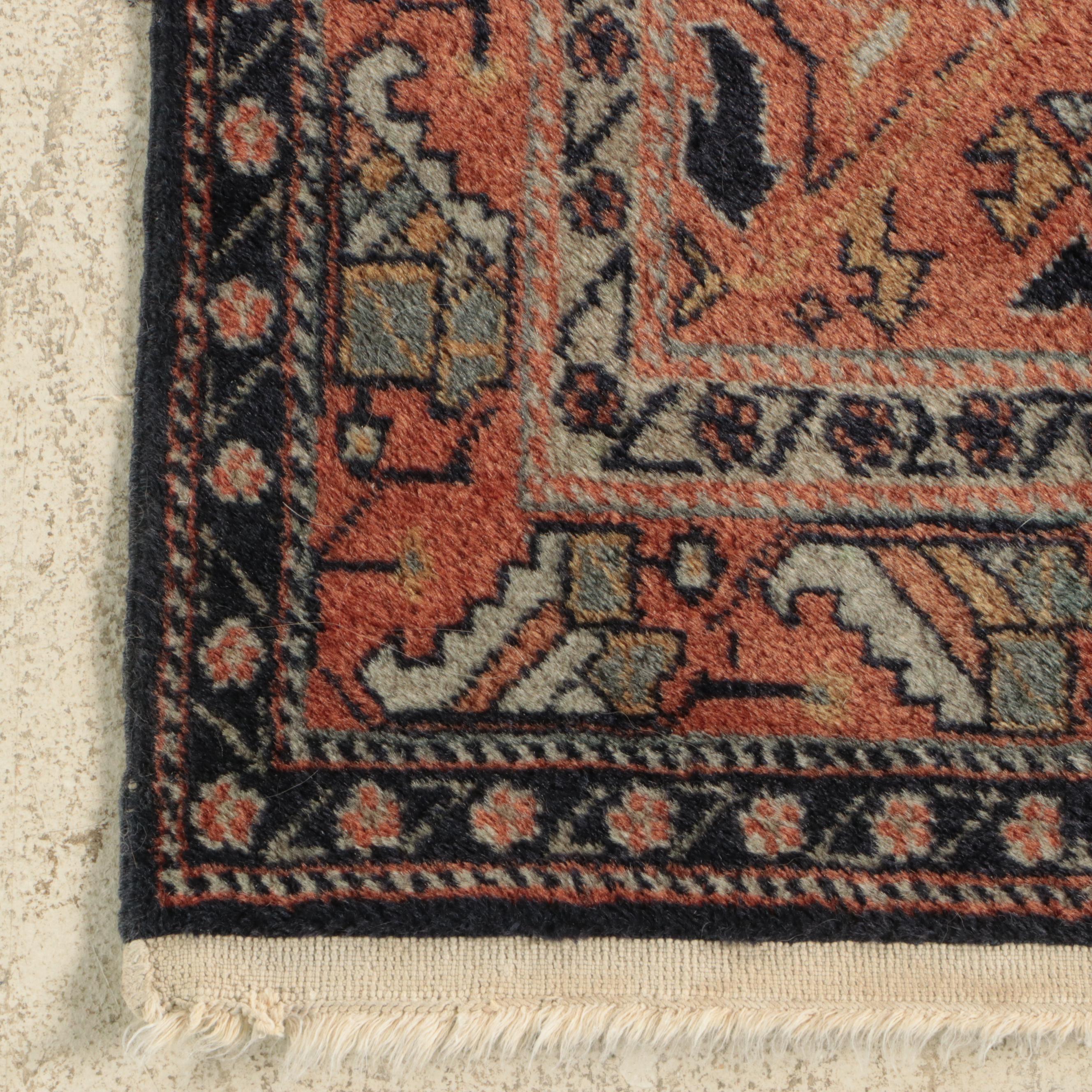 3'2 x 5'5 Hand-Knotted Russian Boteh Area Rug | EBTH