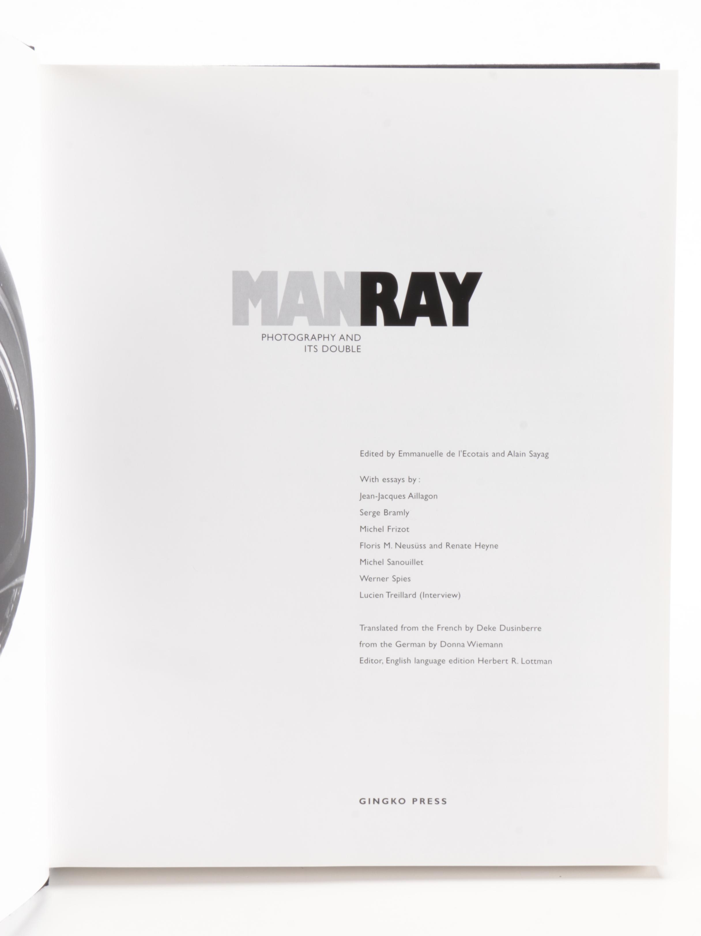 "Man Ray: Photography And Its Double" and "Man Ray: The Great ...