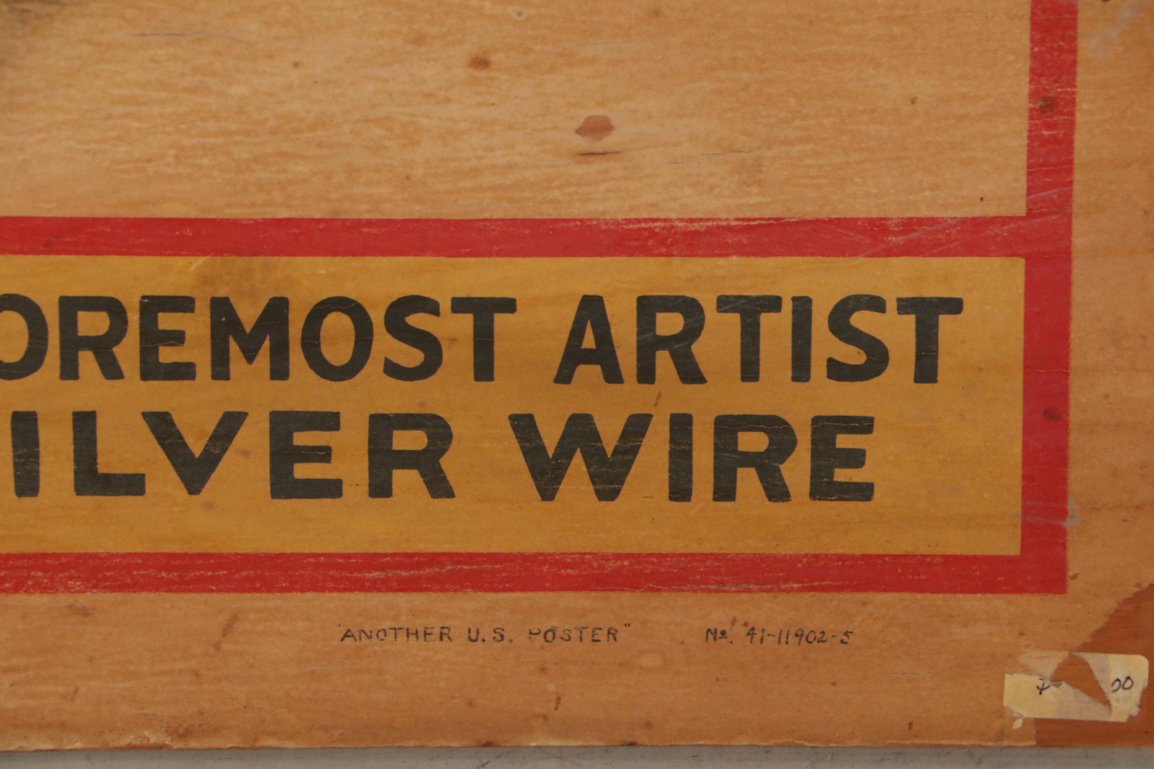 Cole Bros. Circus Poster Featuring Con Colleano | EBTH