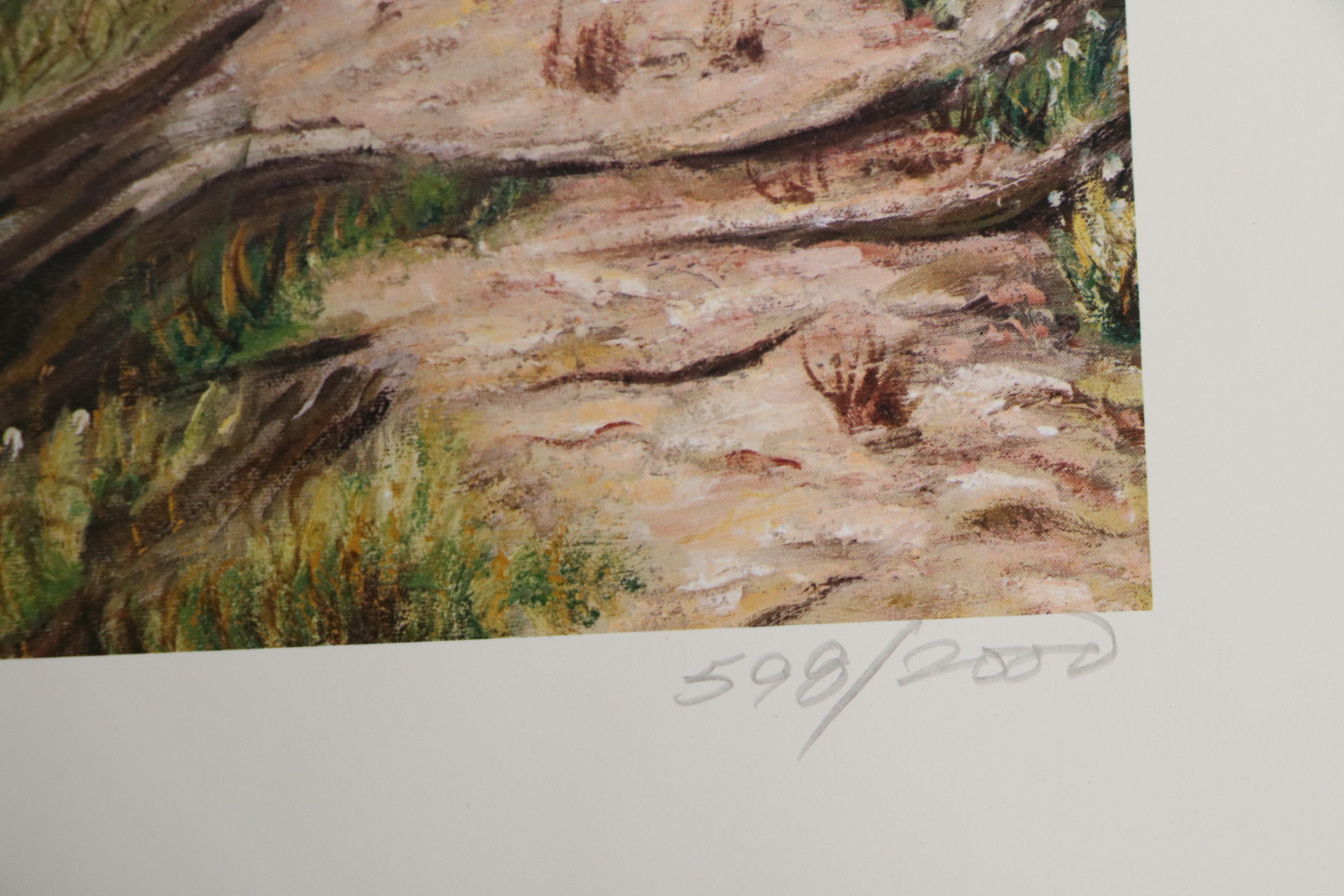 Gene Locklear Offset Lithograph "Trail of Tears II" | EBTH