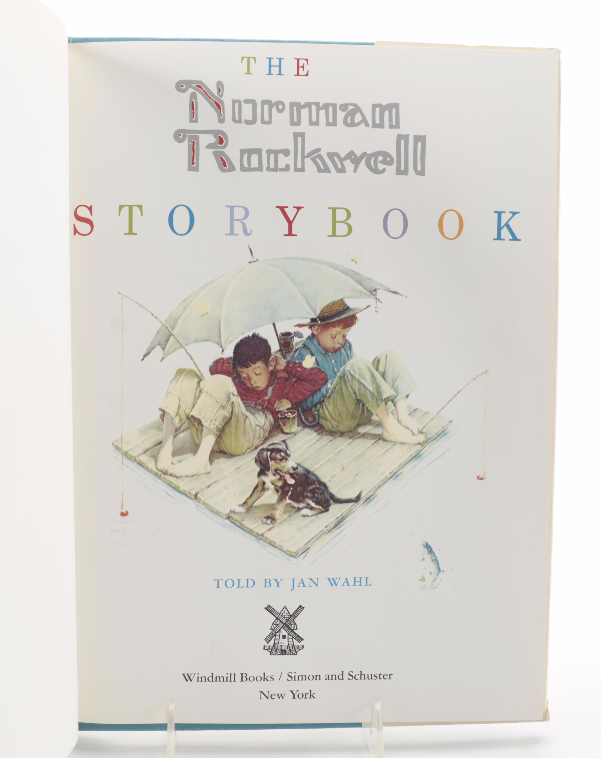 Norman Rockwell Signed "The Norman Rockwell Storybook" by Jan Wahl | EBTH