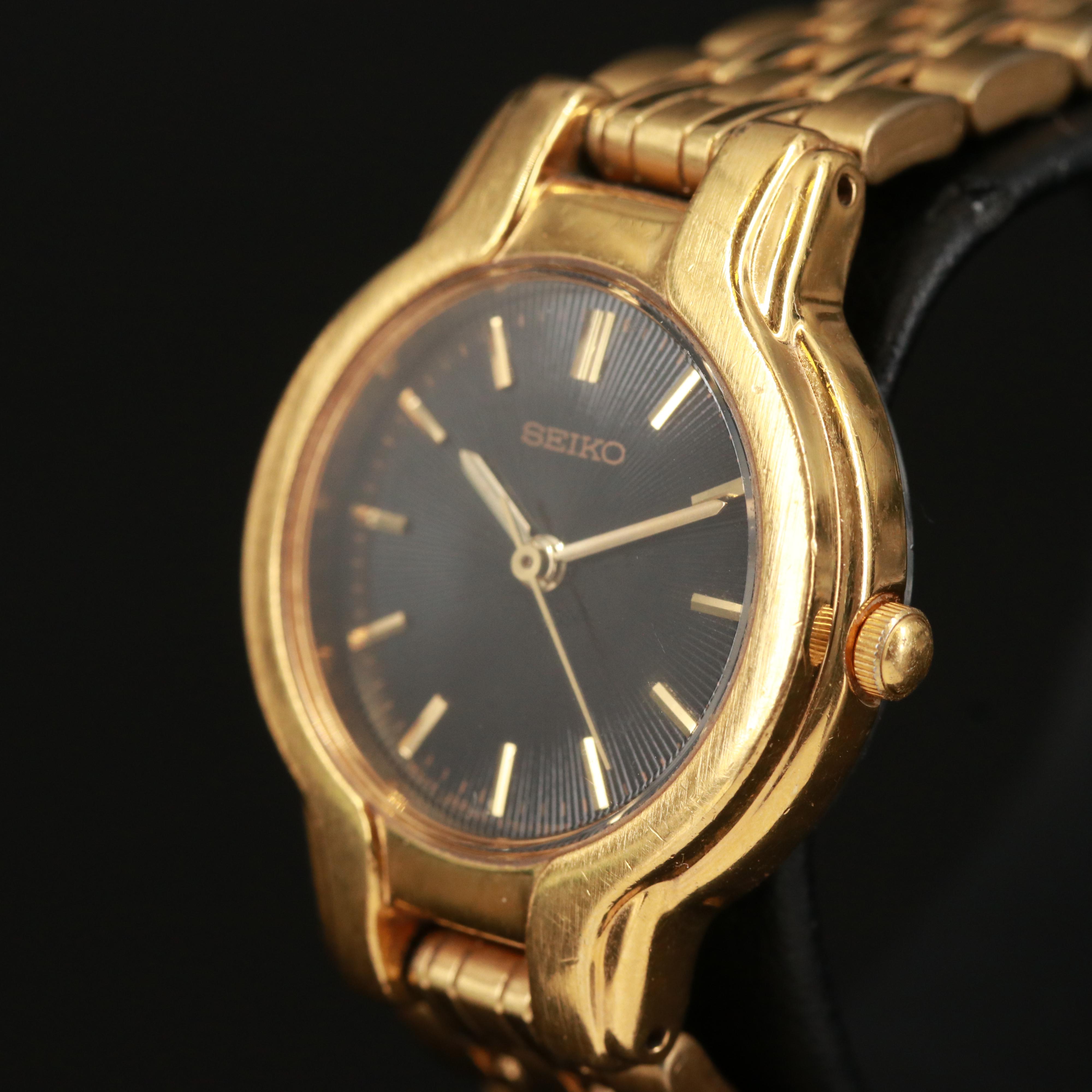 Seiko Sunburst Dial Wristwatch | EBTH