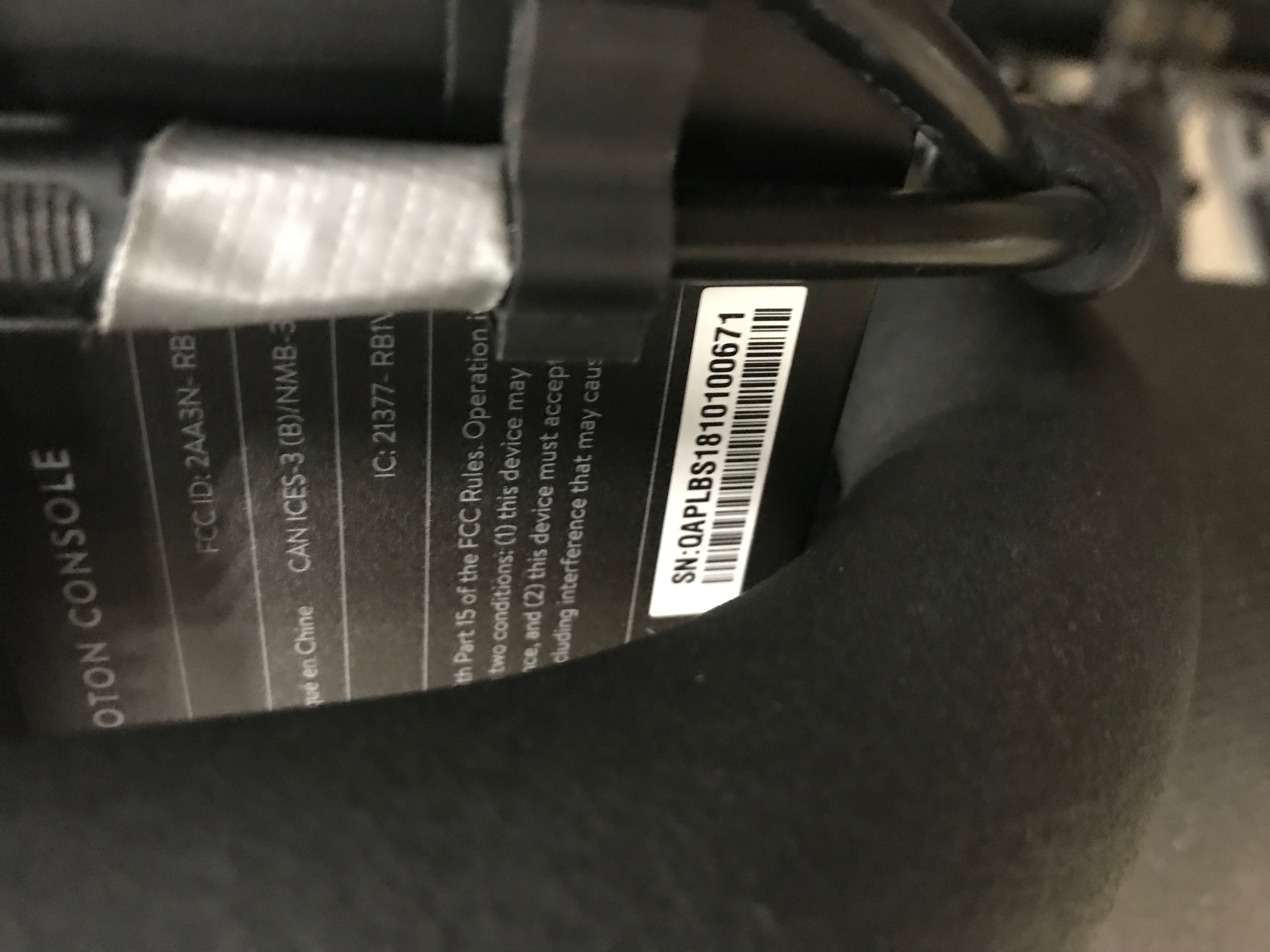 Peloton PLTN-RB1VQ Stationary Exercise Bike | EBTH