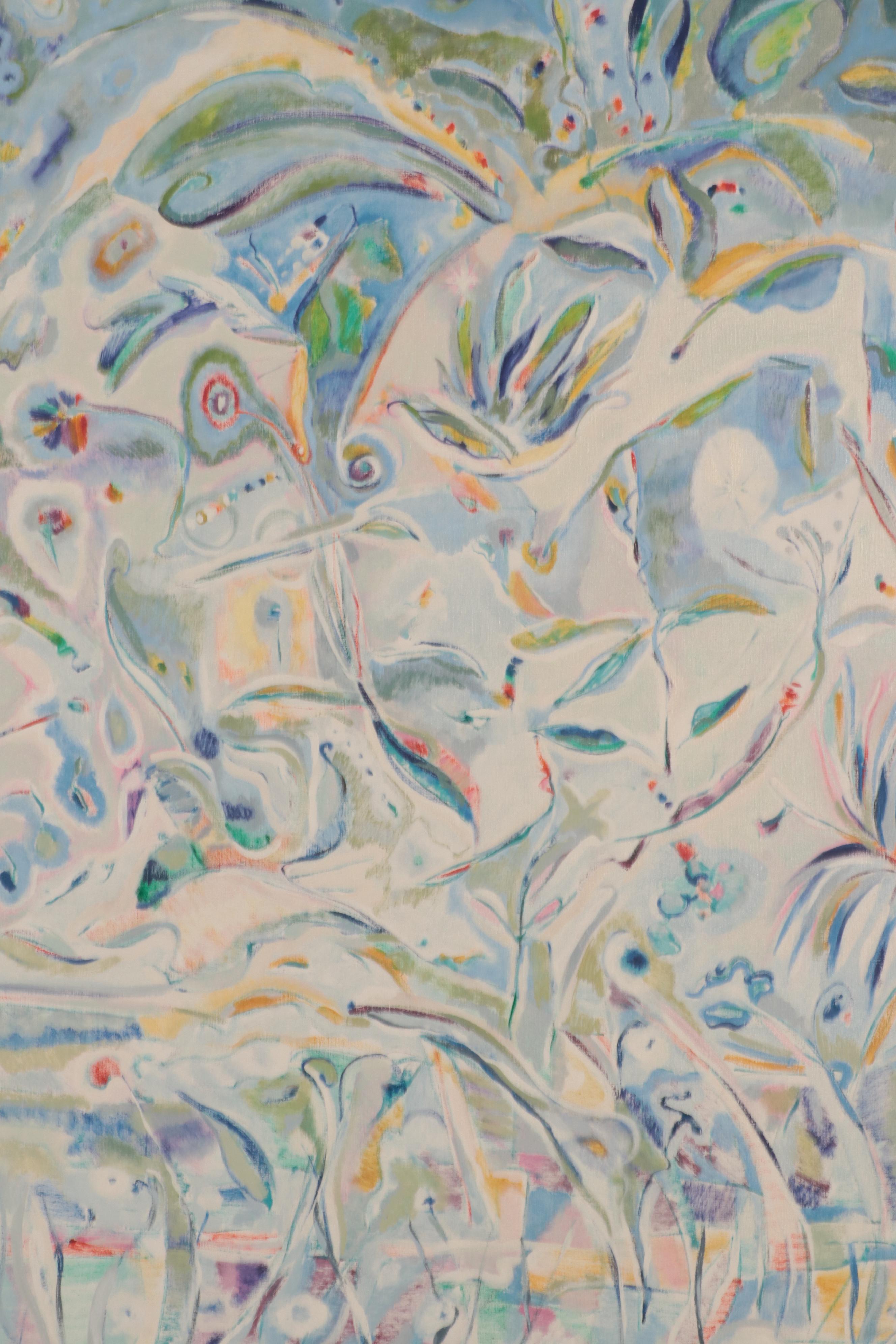 Ronald Newman Large-Scale Abstract Oil Painting | EBTH