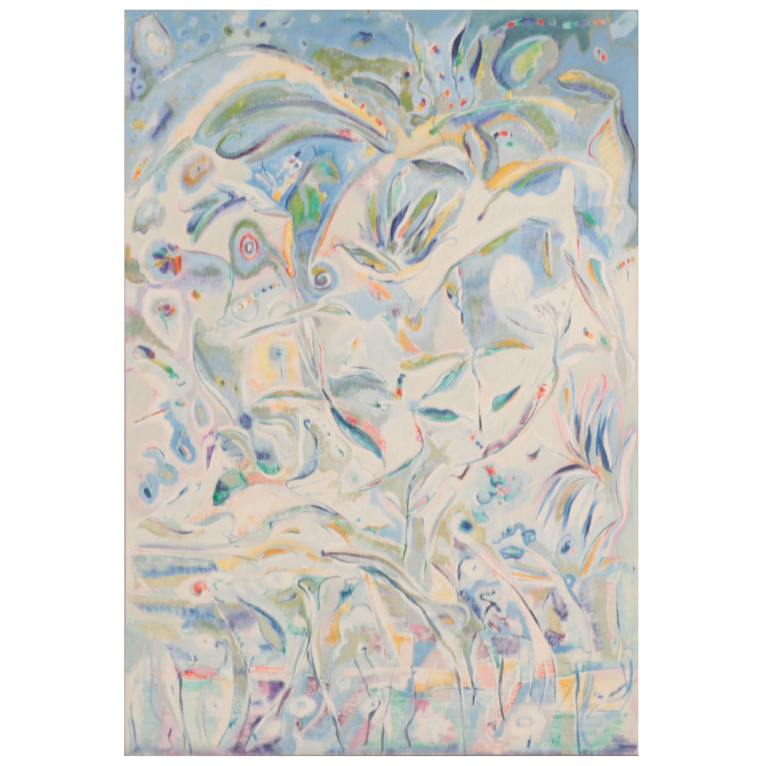 Ronald Newman Large-Scale Abstract Oil Painting | EBTH