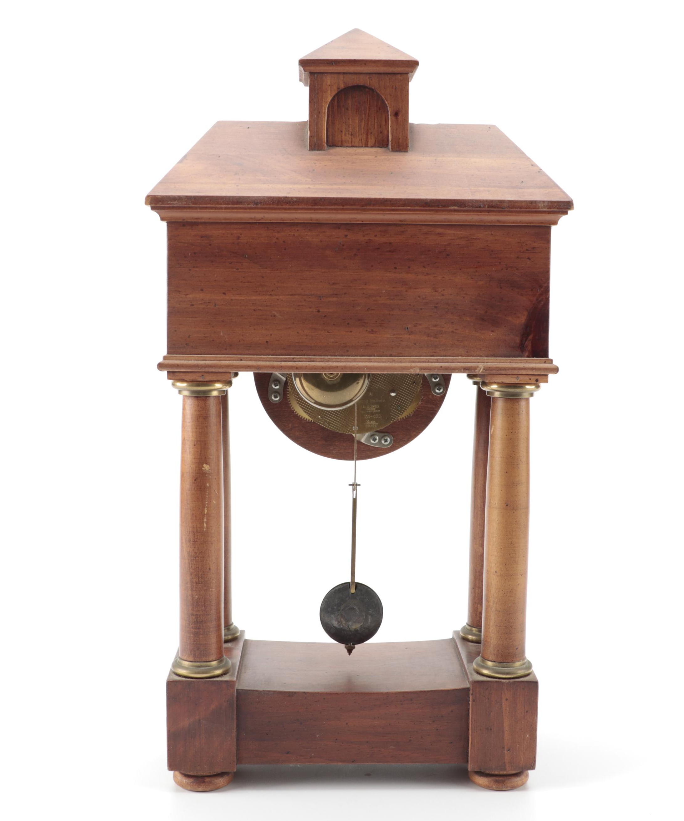 Ethan Allen Wooden Steeple Mantel Clock | EBTH