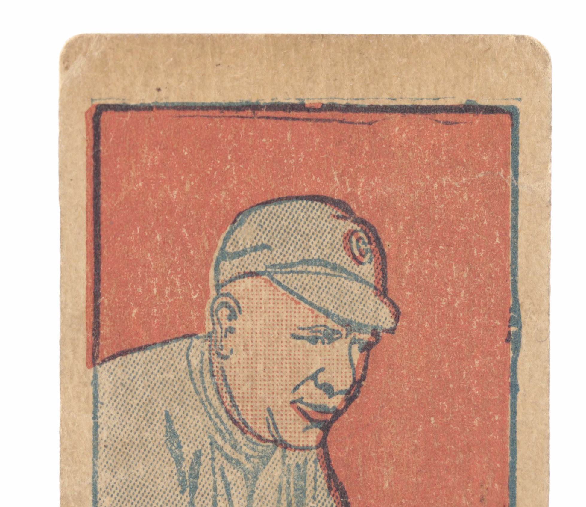 1926 W512 Tris Speaker #4 Cleveland A.L. Hand Cut Baseball Strip Card ...