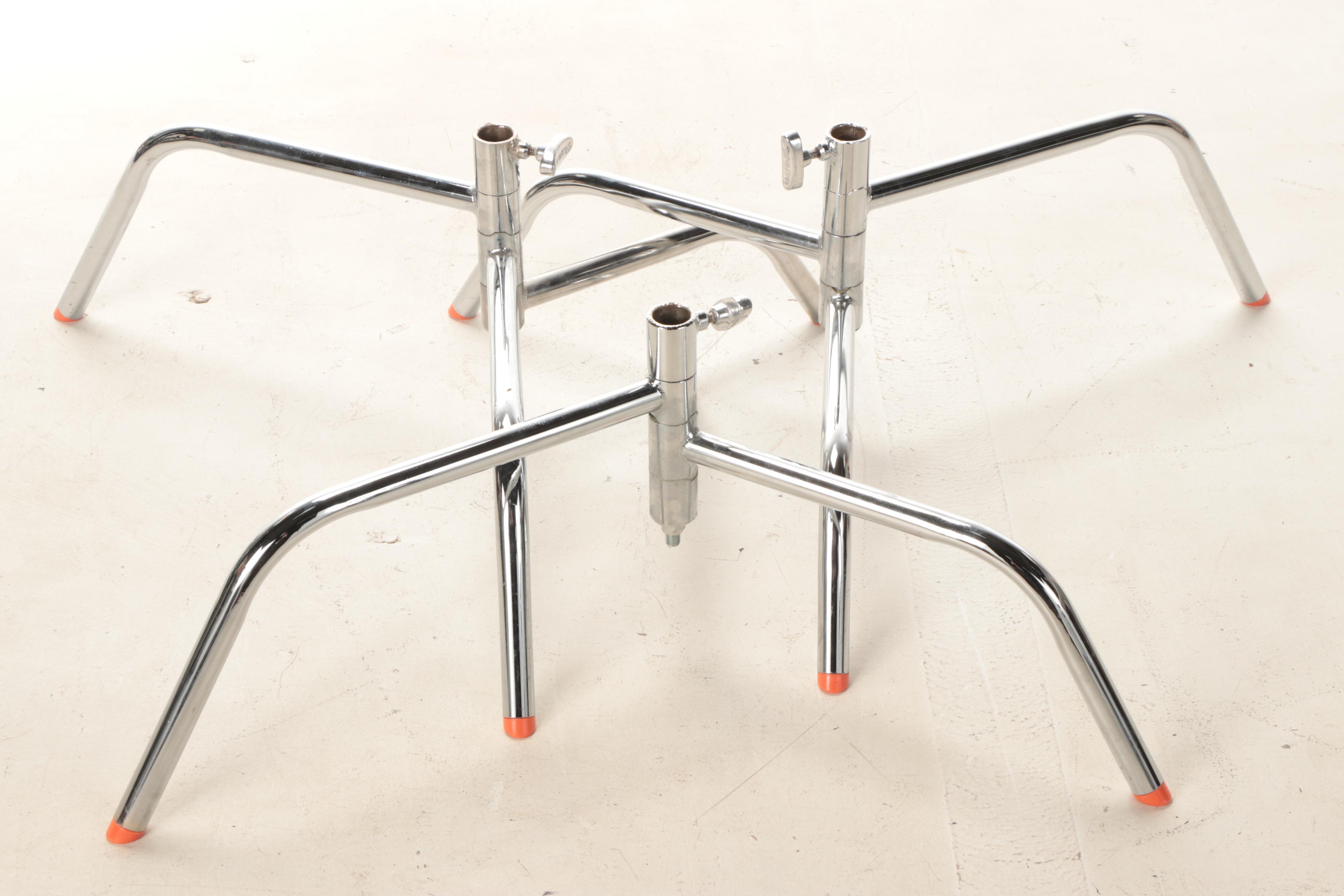 Matthews Studio Equipment C Stands with Grip Heads, Grip Arms, Boom Arm ...