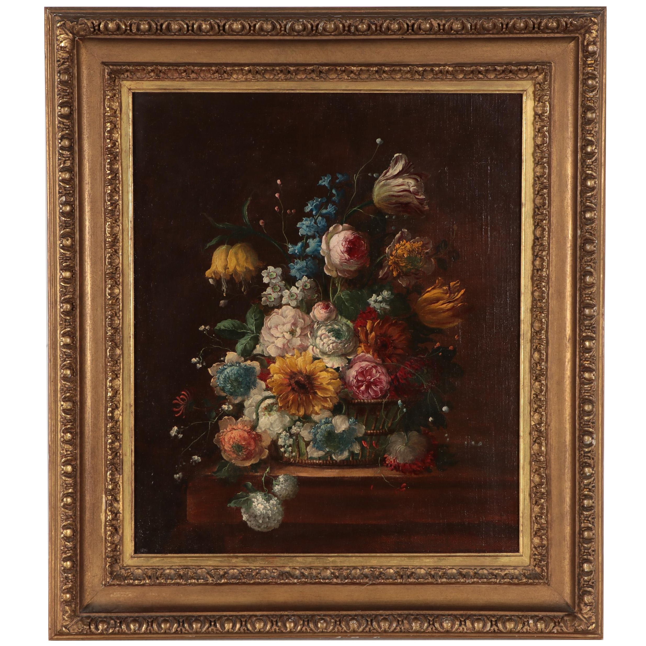 Dutch Style Floral Still Life, Circa 1900 | EBTH