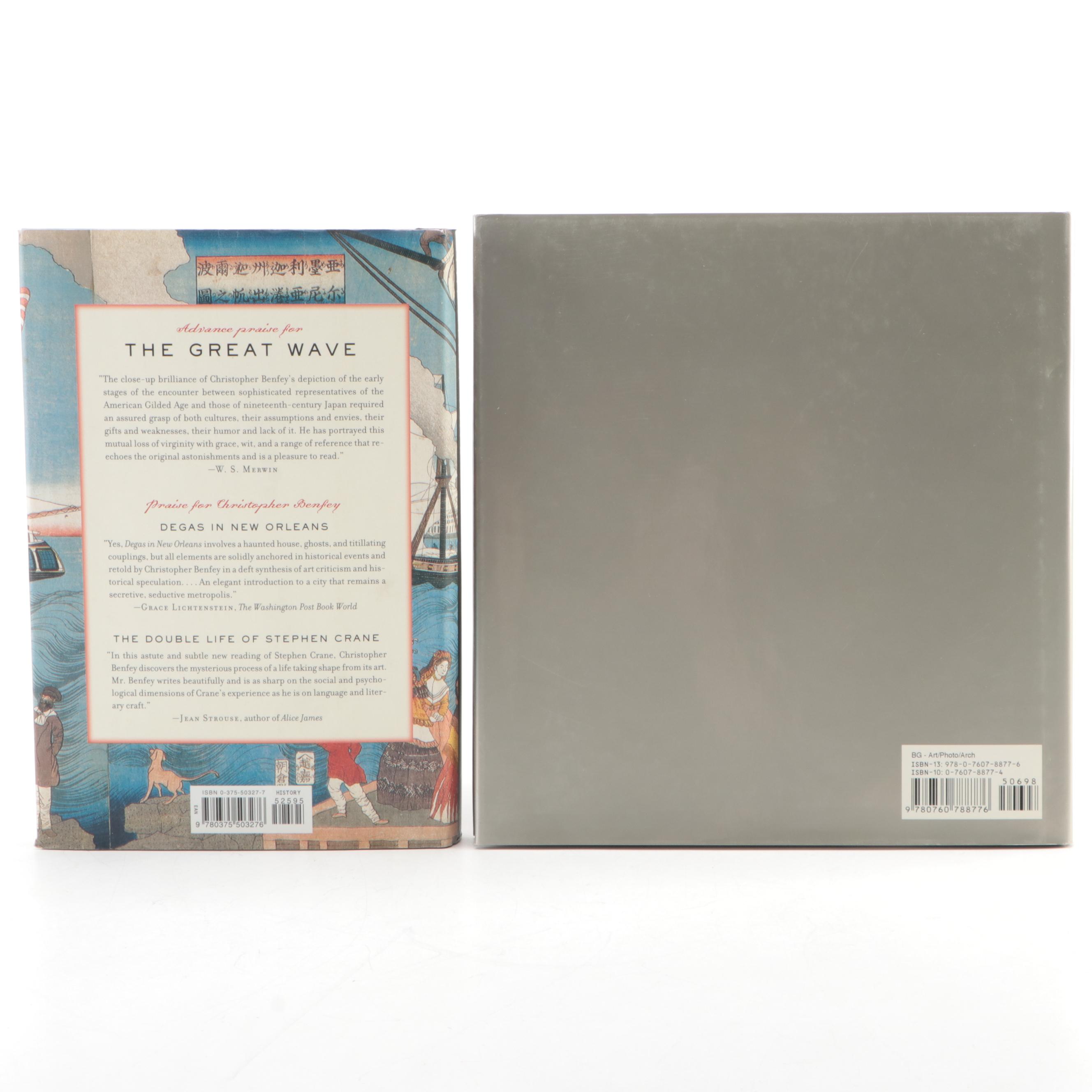 First Edition "The Great Wave" by Christopher Benfey and Other Book | EBTH